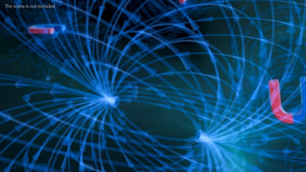 Magnetic field 3D model - TurboSquid 1694980