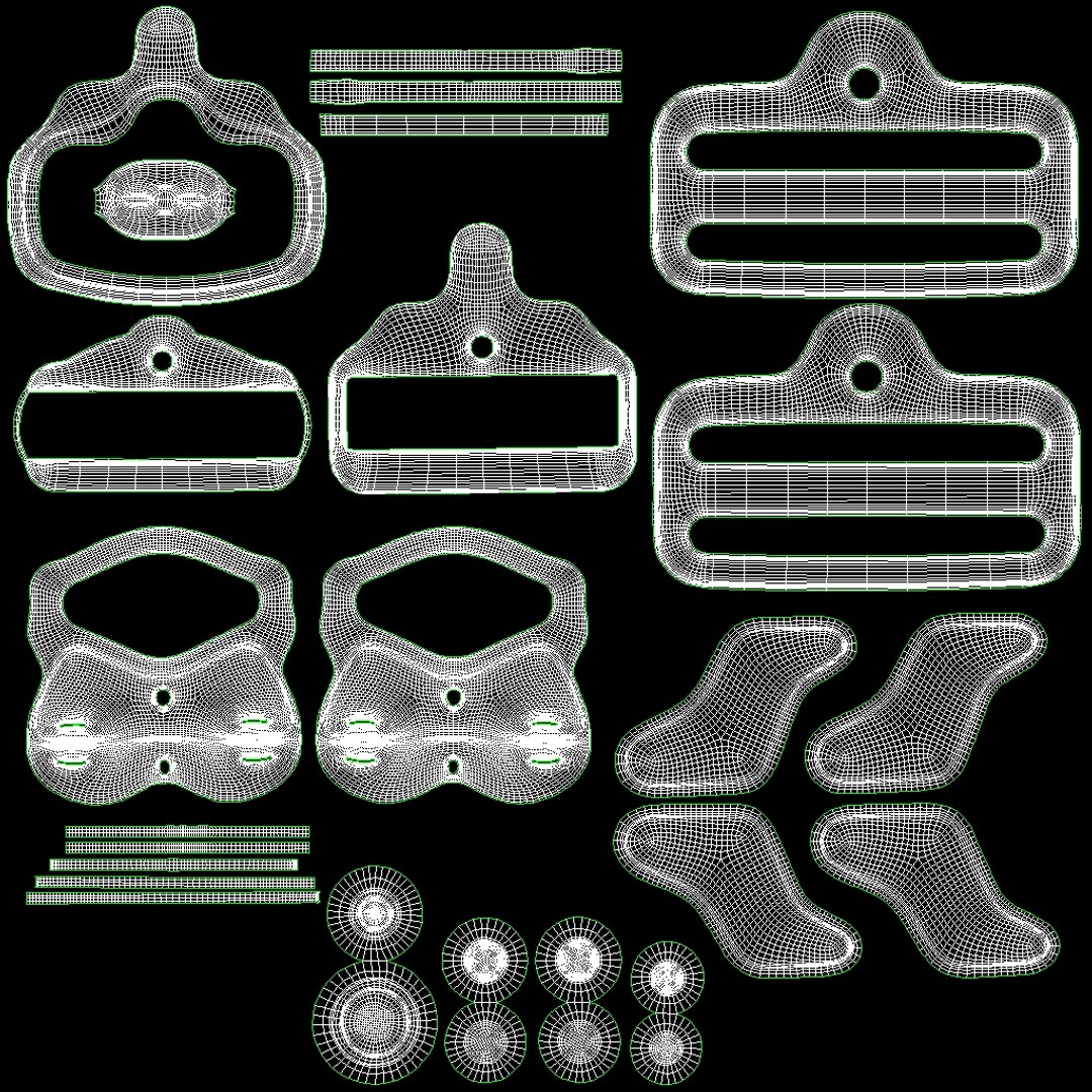 Belt Buckle 3D Model - TurboSquid 2346363