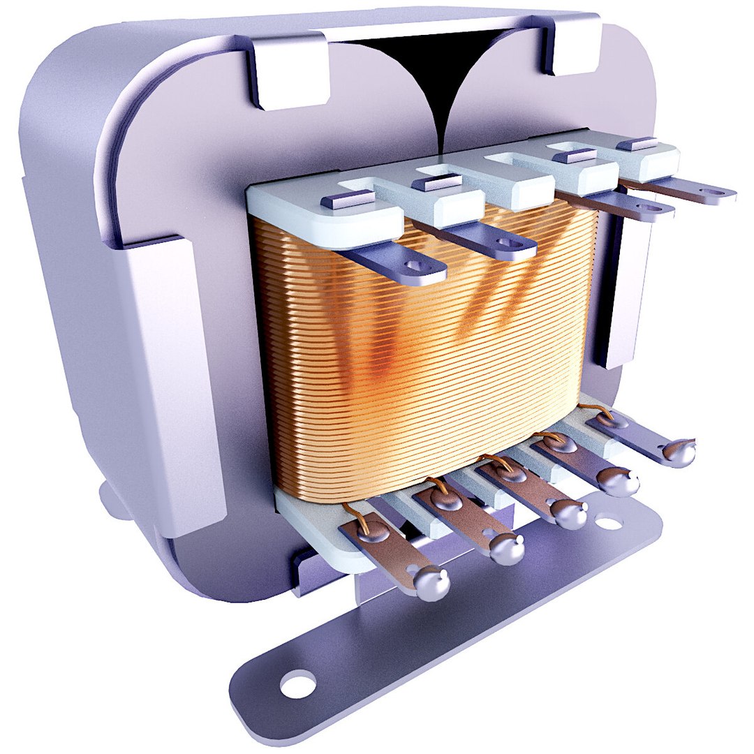 3D transformer single phase model - TurboSquid 1684603