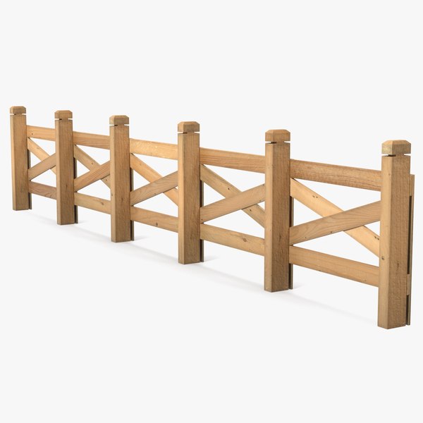 Wooden Fence 3D Models for Download | TurboSquid