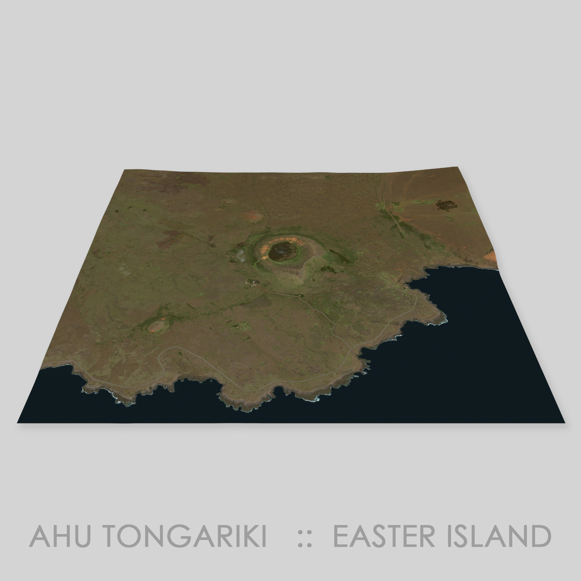 Ahu tongariki easter island 3D model - TurboSquid 1311487