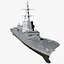 3d Model Hmas Hobart