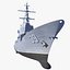 3d Model Hmas Hobart