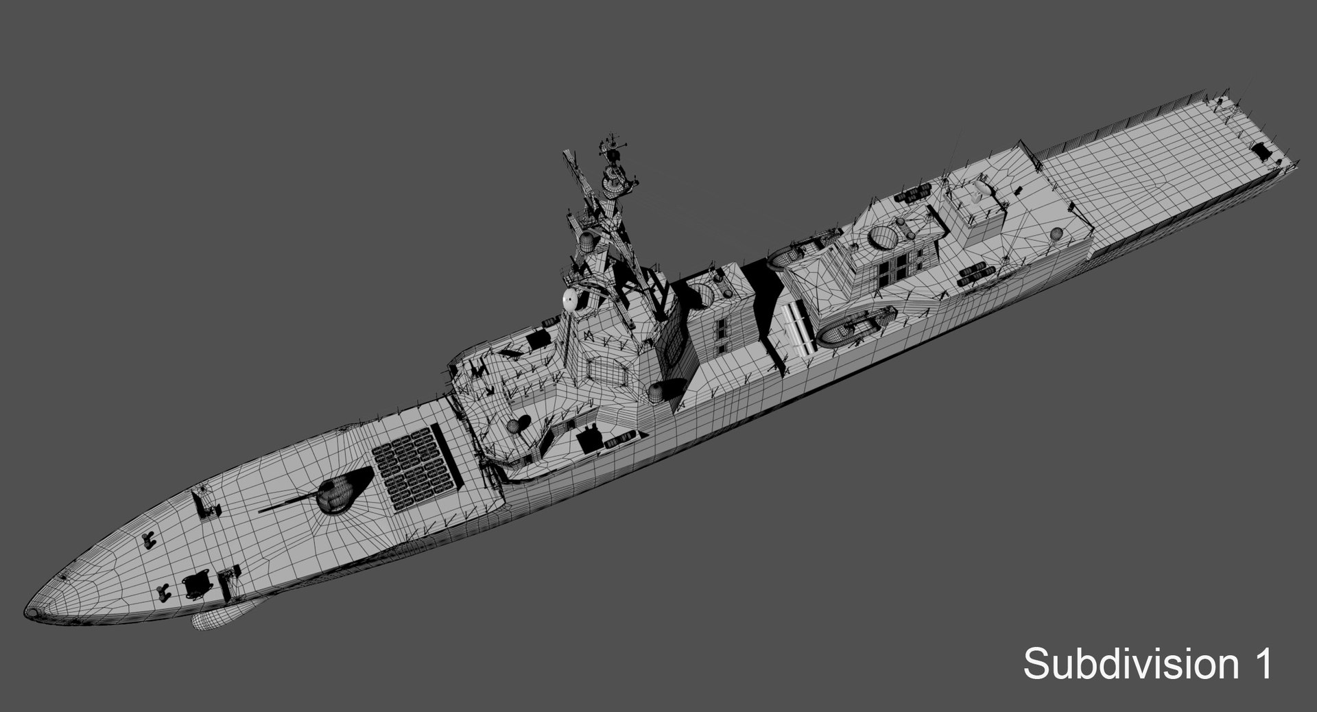 3d Model Hmas Hobart