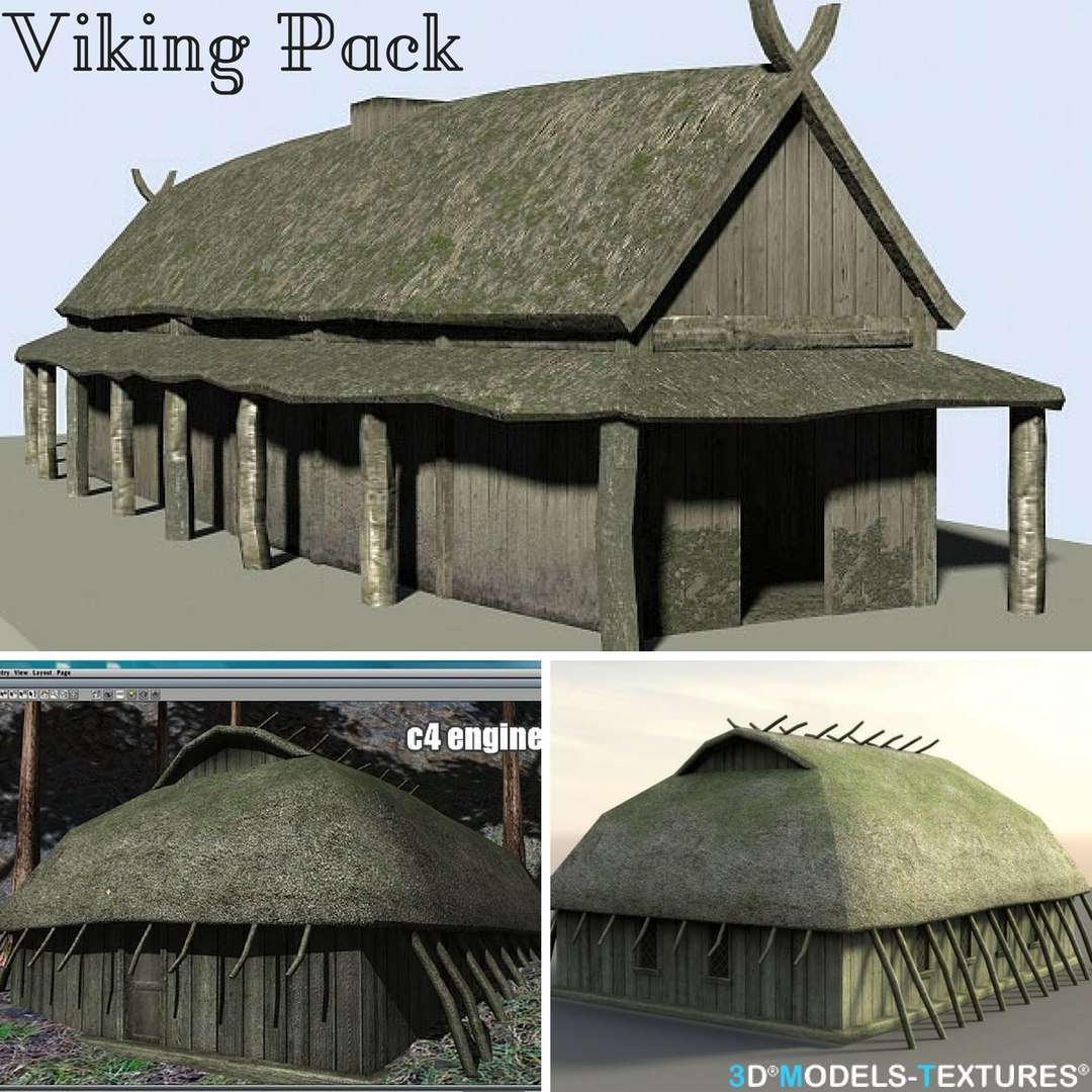 3D Viking Pack - TurboSquid 1209574