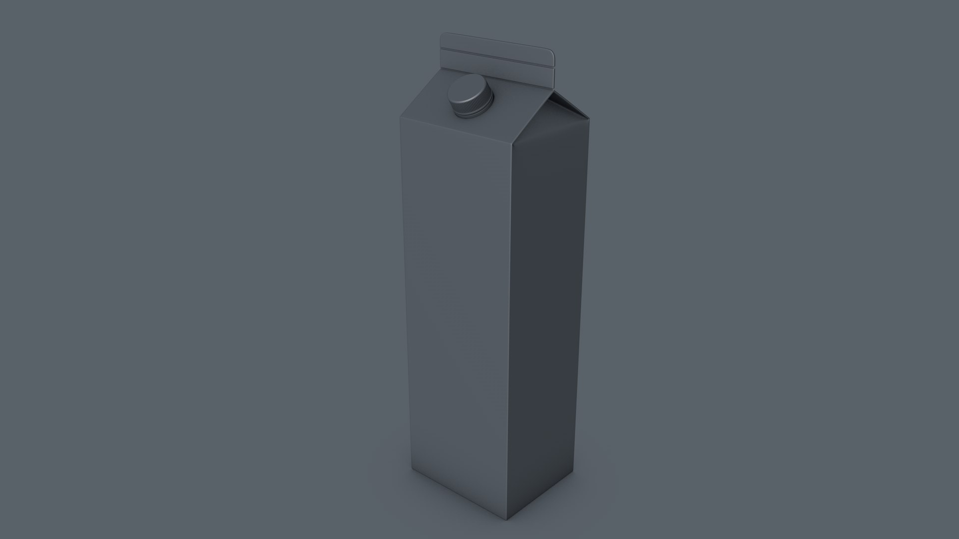 Milk Box Mockup 3D Model - TurboSquid 1166108