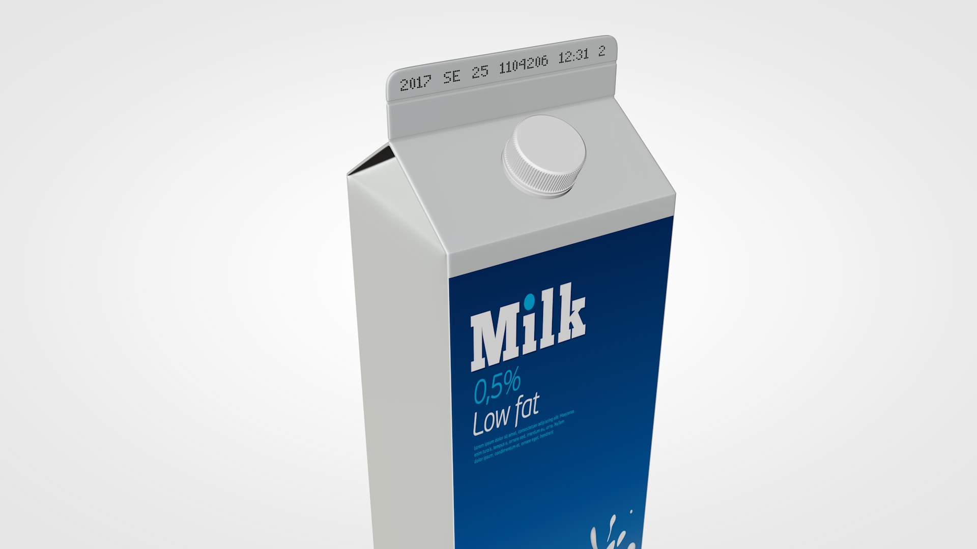 Milk Box Mockup 3D Model - TurboSquid 1166108