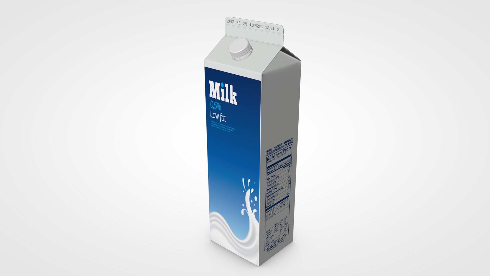 Milk Box Mockup 3D Model - TurboSquid 1166108