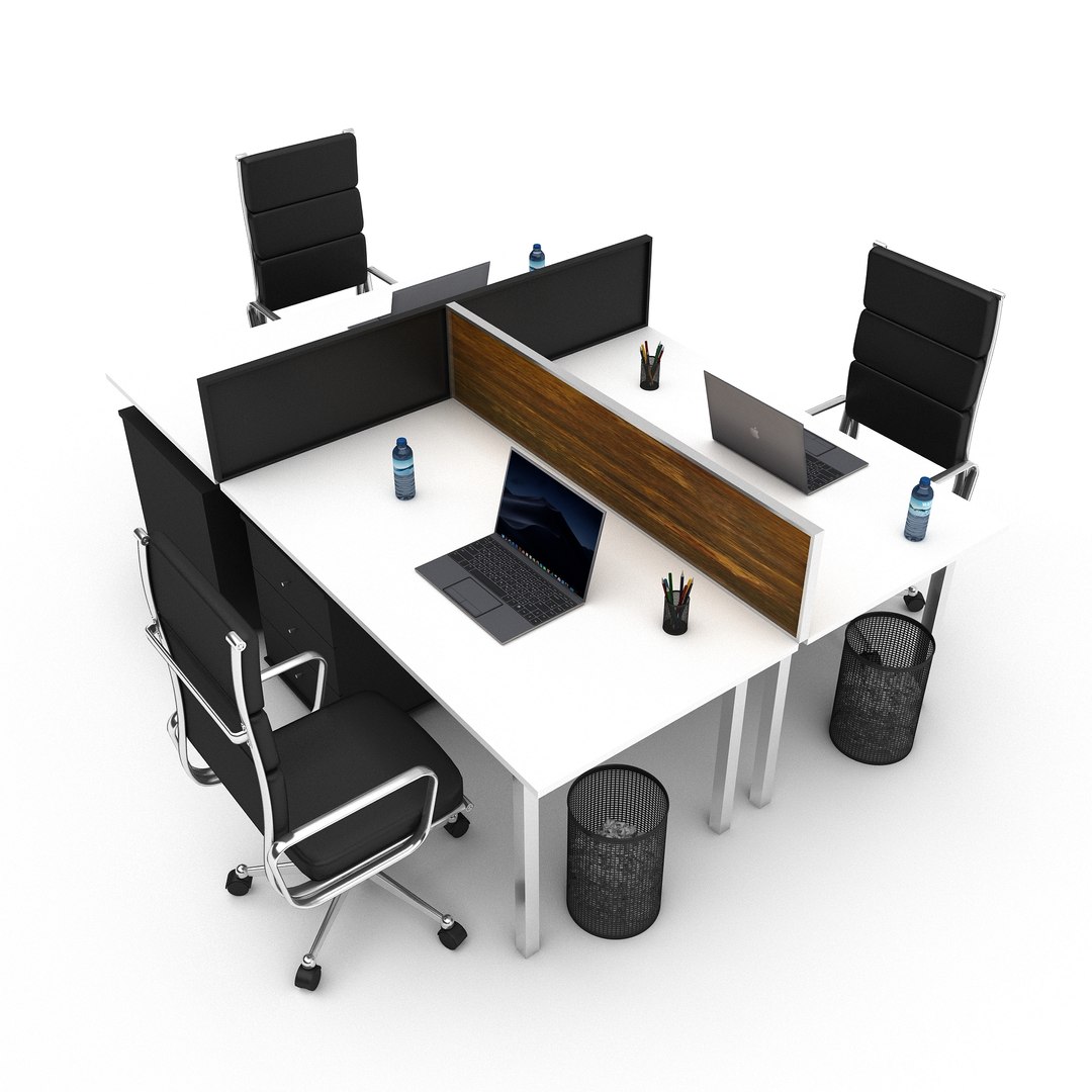 3D Office Work And Meeting Table 03 - TurboSquid 2006809