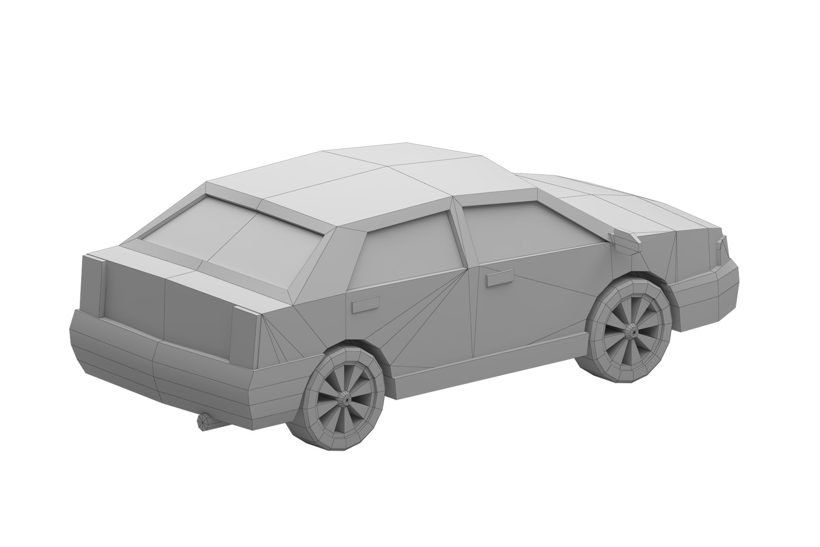 Stylized Set Of Cars Model - TurboSquid 1967302