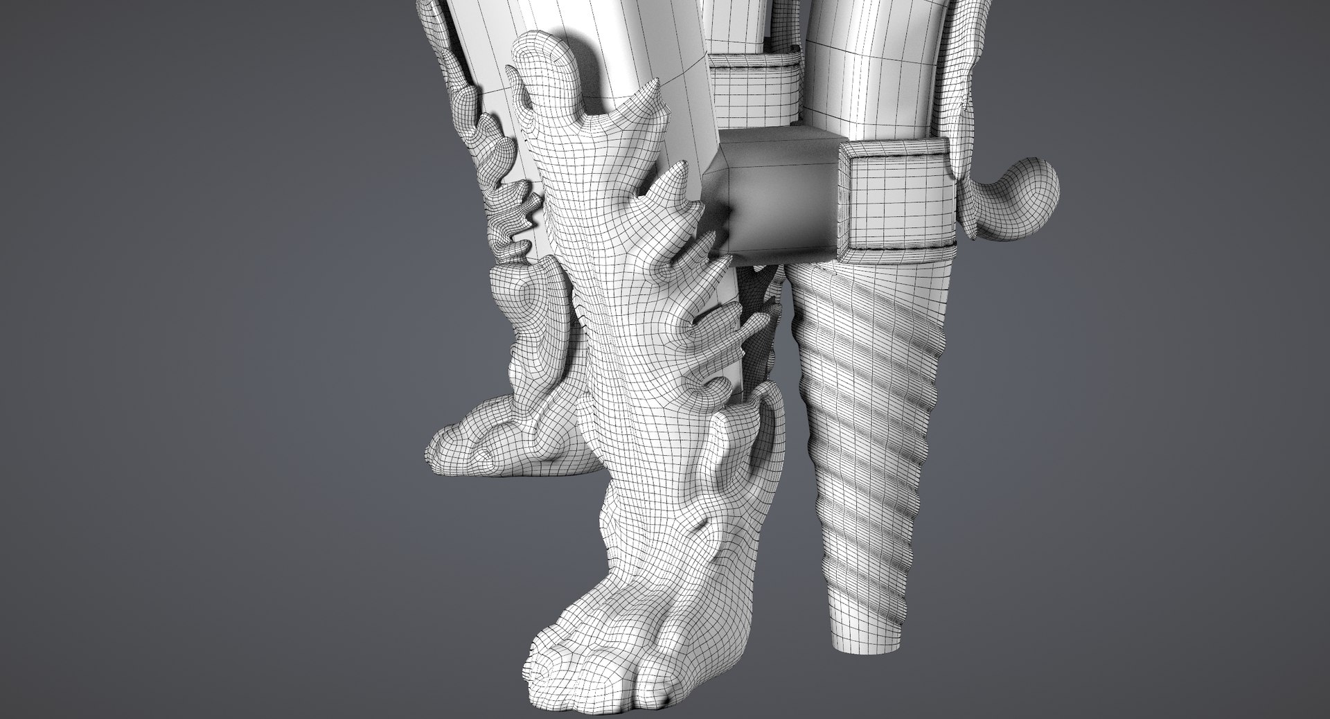 3D Chest C Boulle Model - TurboSquid 1327314