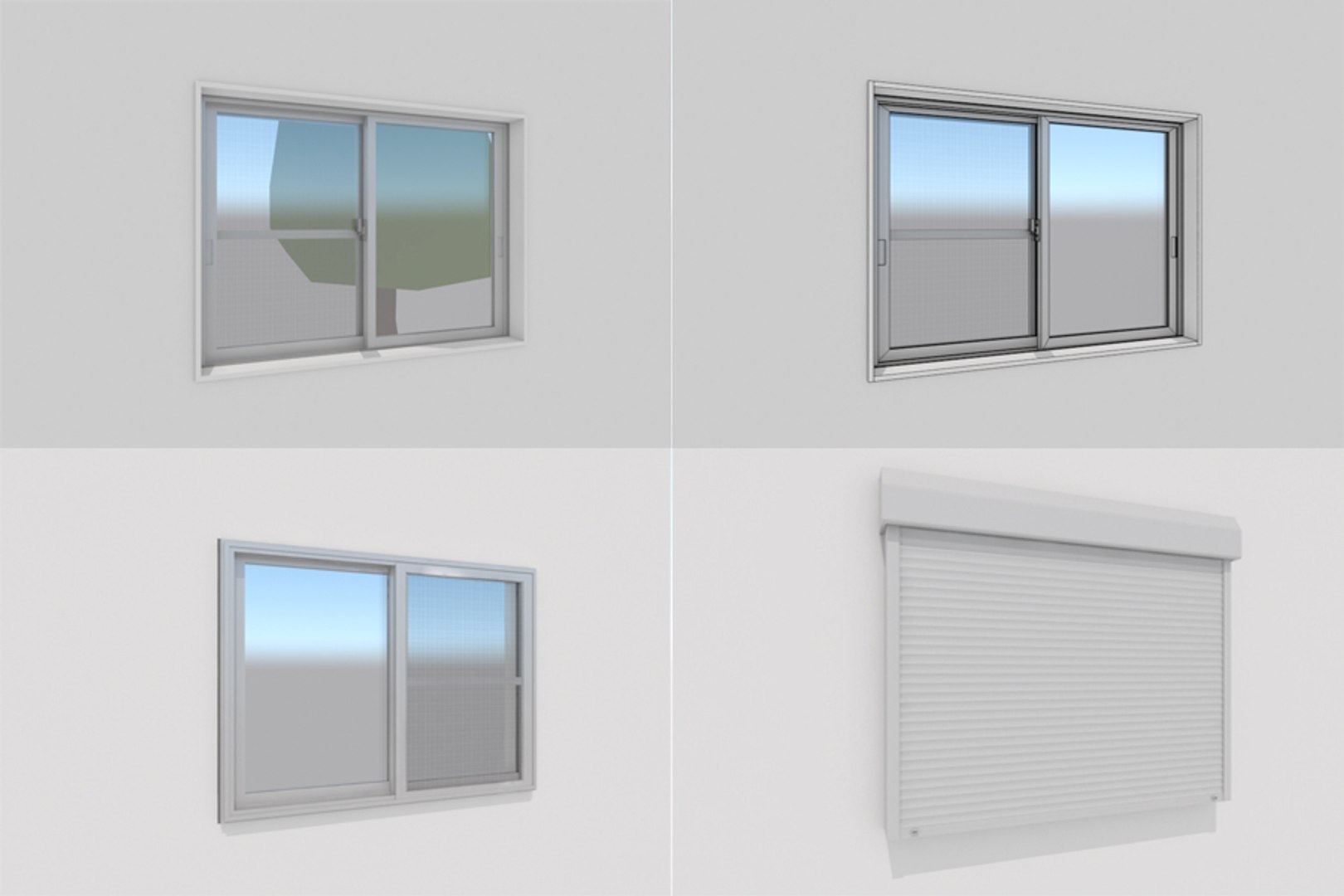3D Model Window Draw - TurboSquid 1544815