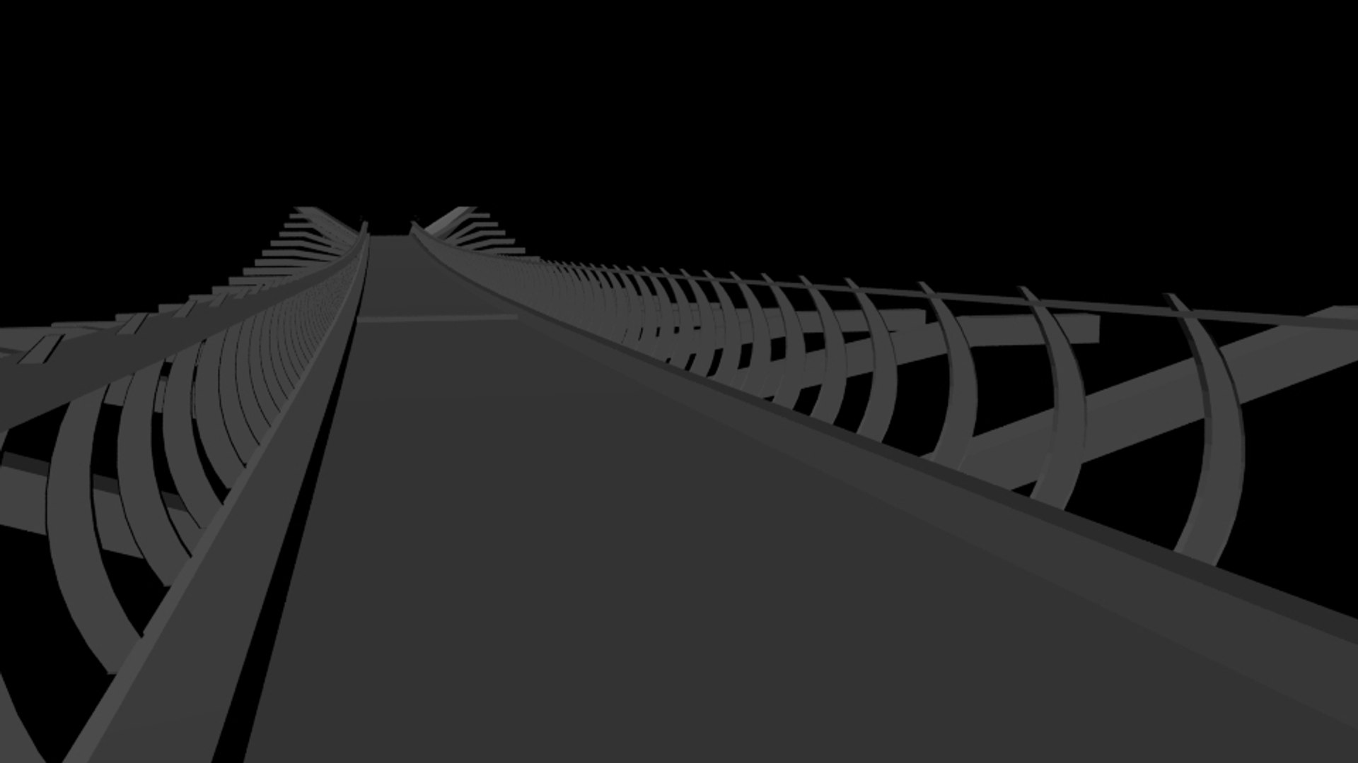 3D Millennium Bridge Model - TurboSquid 1149797