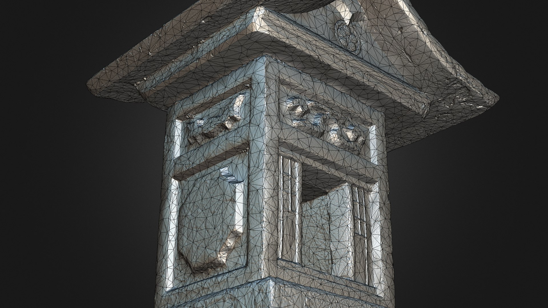 3D Hokora Miniature Shinto Shrine Model - TurboSquid 1276814