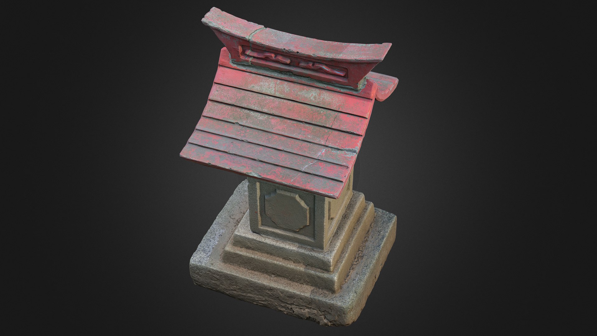 3D Hokora Miniature Shinto Shrine Model - TurboSquid 1276814