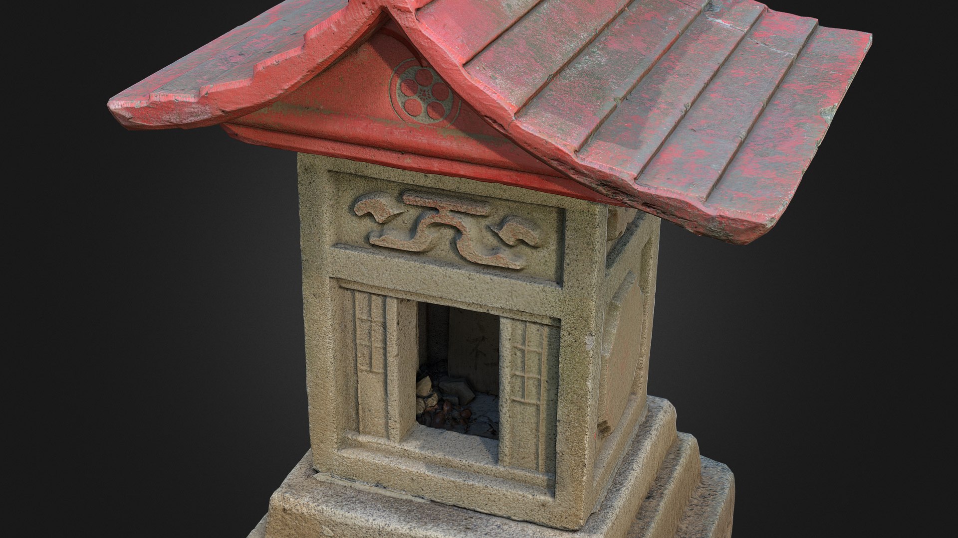 3D Hokora Miniature Shinto Shrine Model - TurboSquid 1276814