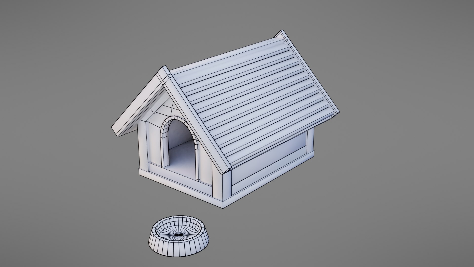 Dog House 3D Model - TurboSquid 1408427