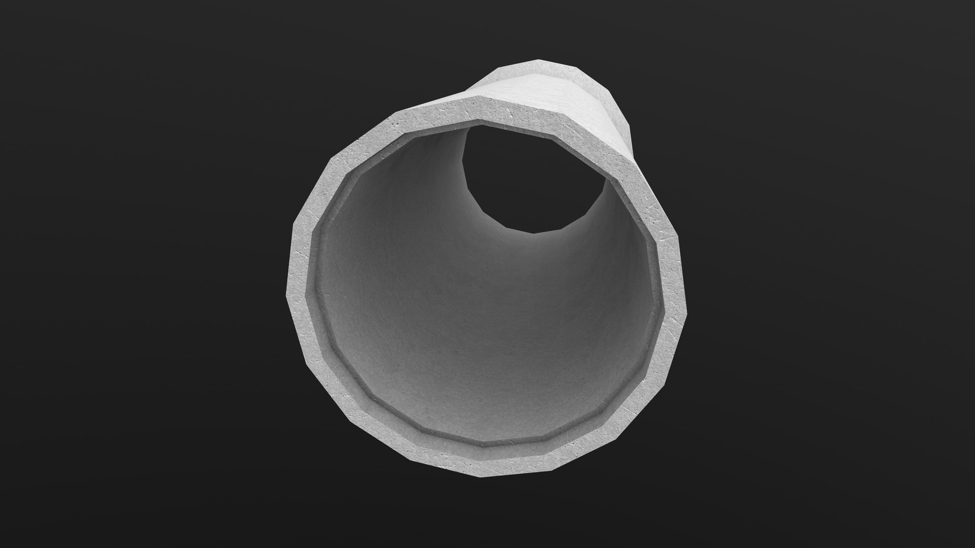 3D Concrete Pipe AR VR PBR Model - TurboSquid 2003709