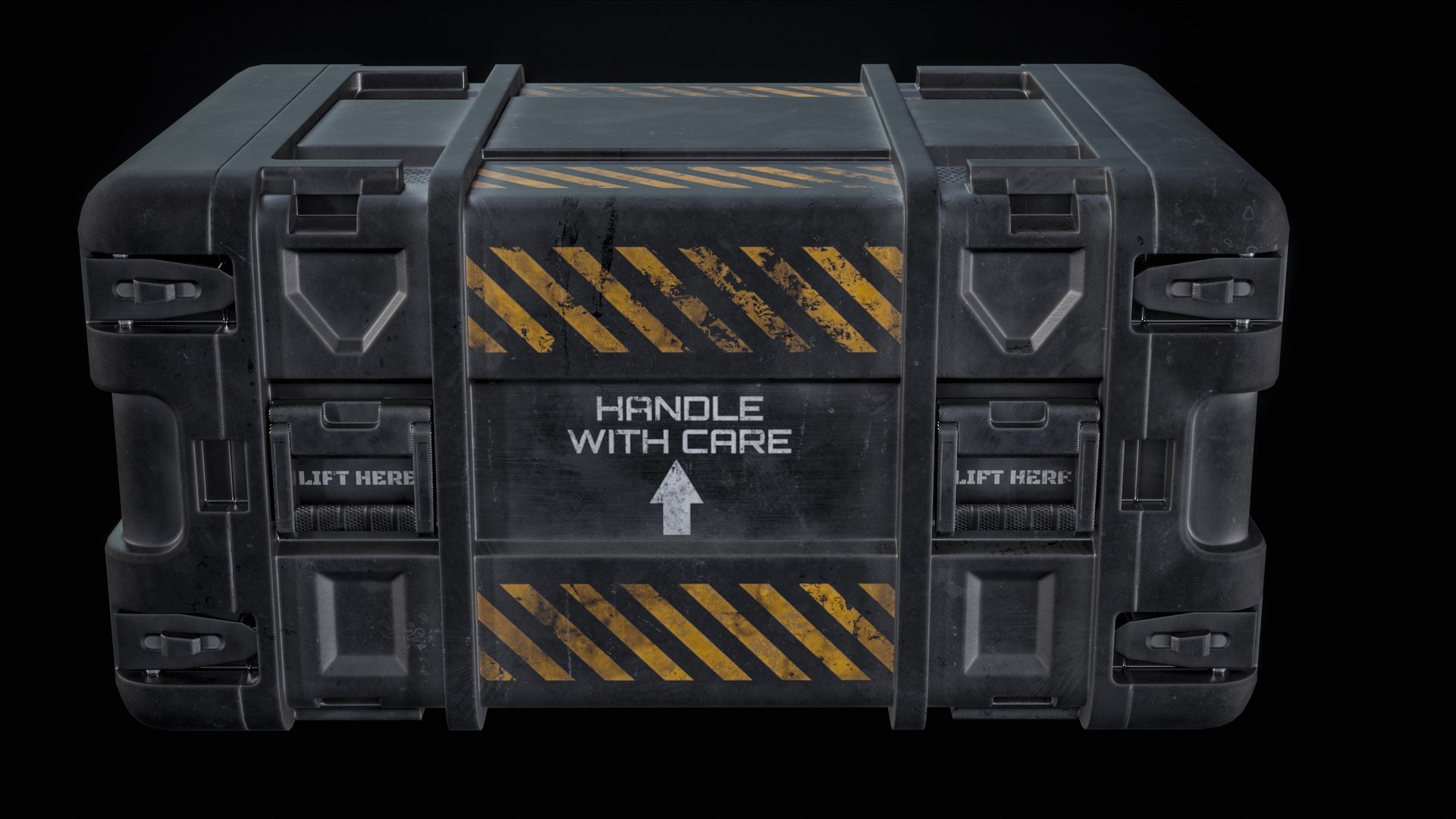 Sci-Fi Case 02 PBR 3D Model - TurboSquid 2083833