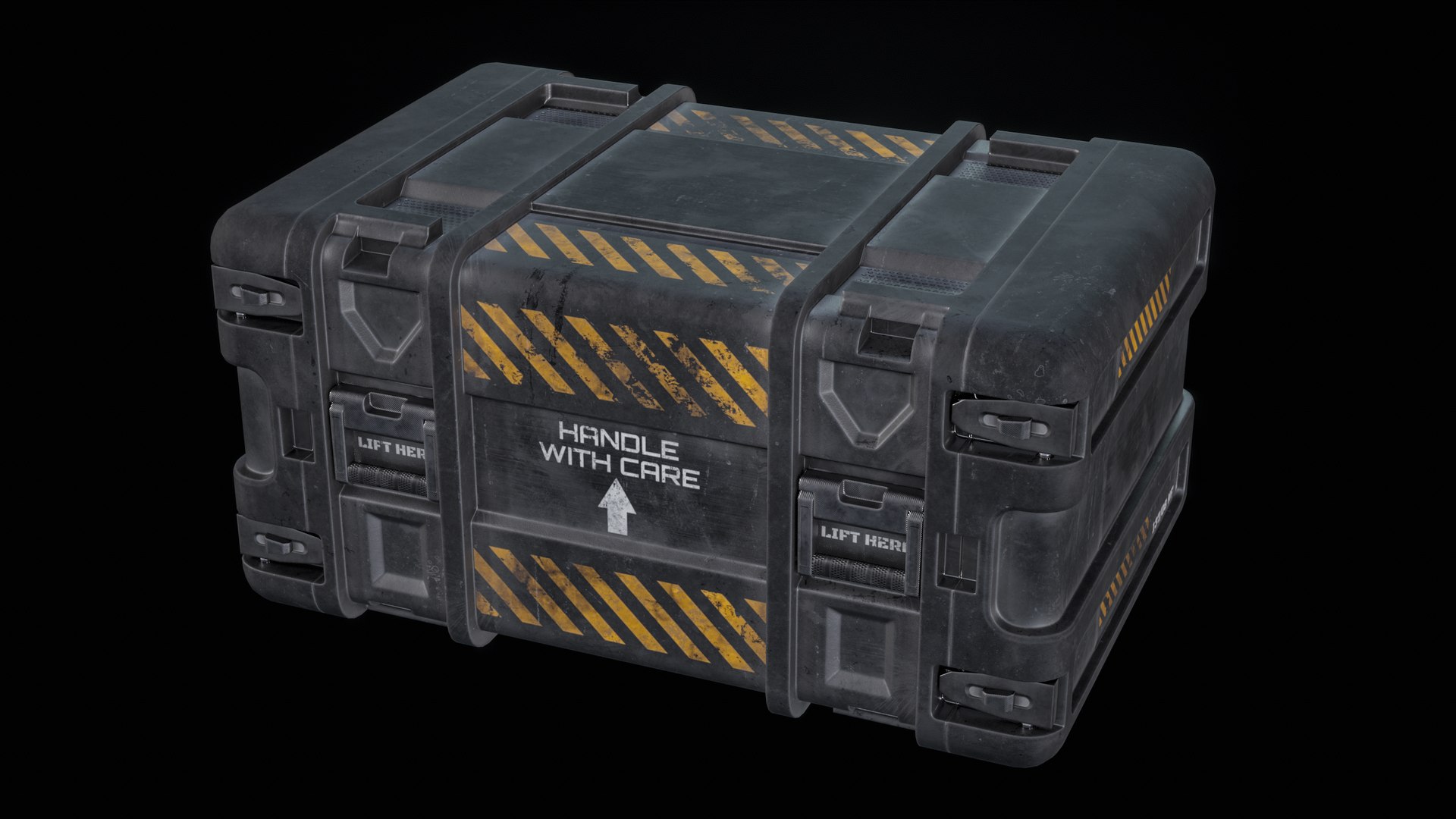 Sci-Fi Case 02 PBR 3D model - TurboSquid 2083833