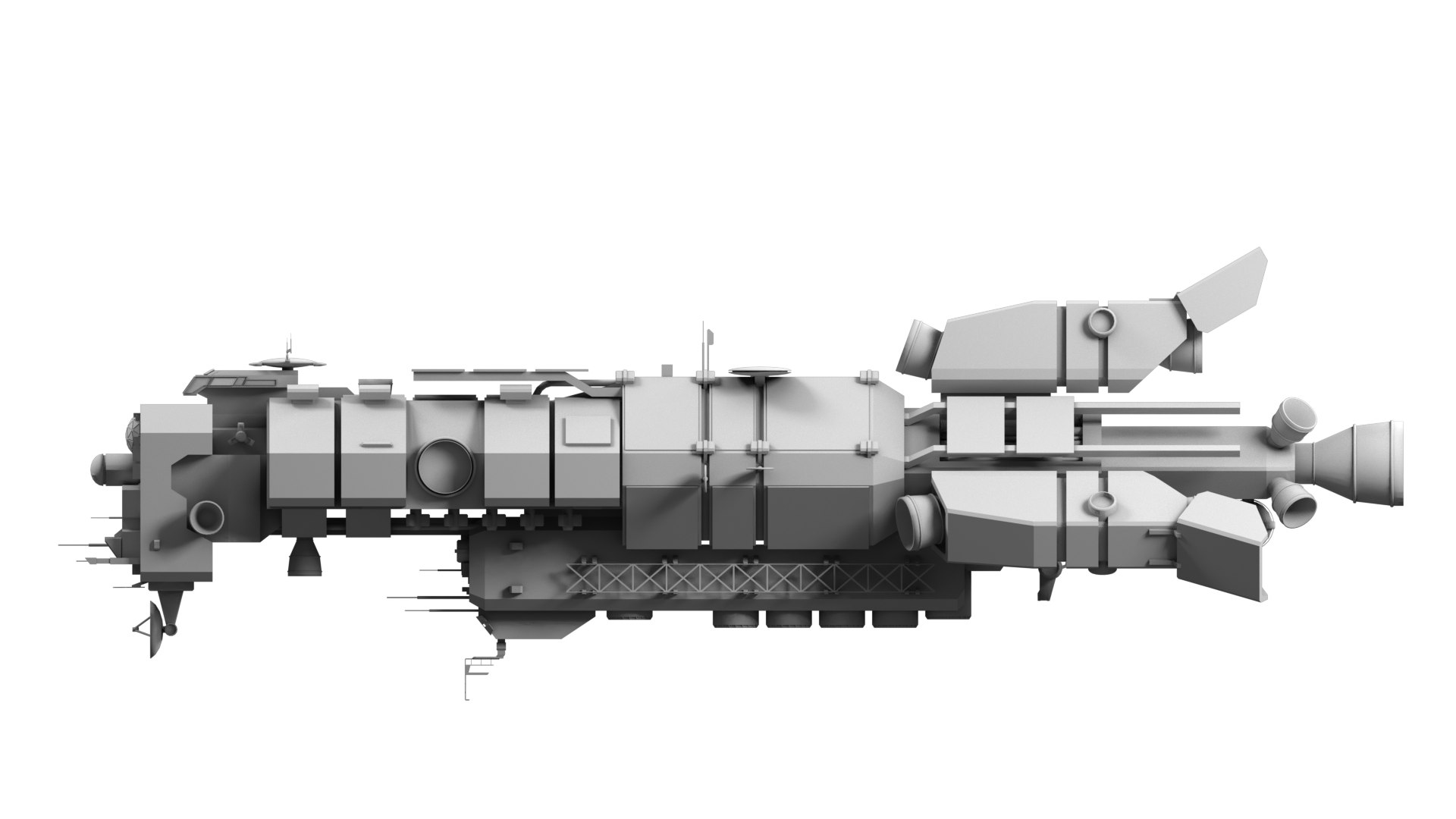Frigates Sentinel Combat 3D - TurboSquid 1332580