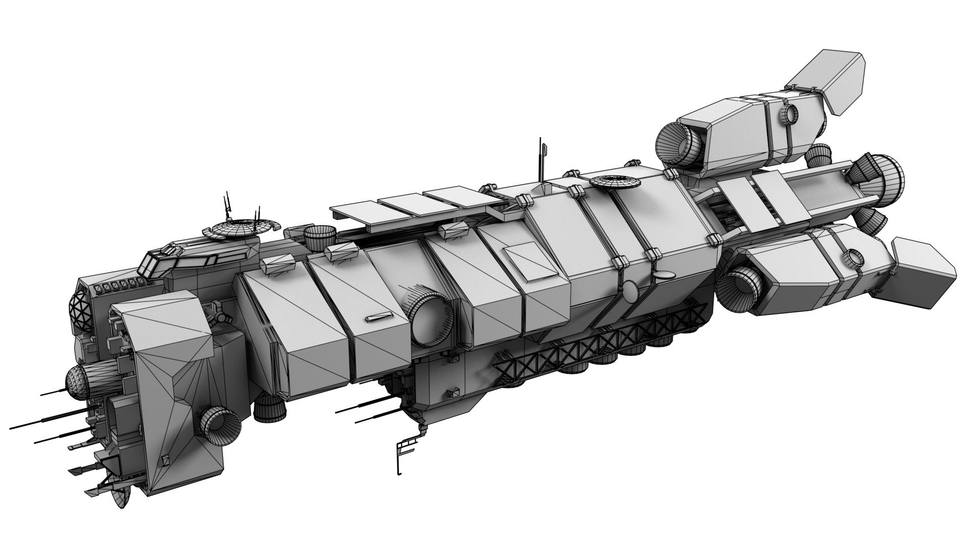 Frigates Sentinel Combat 3D - TurboSquid 1332580