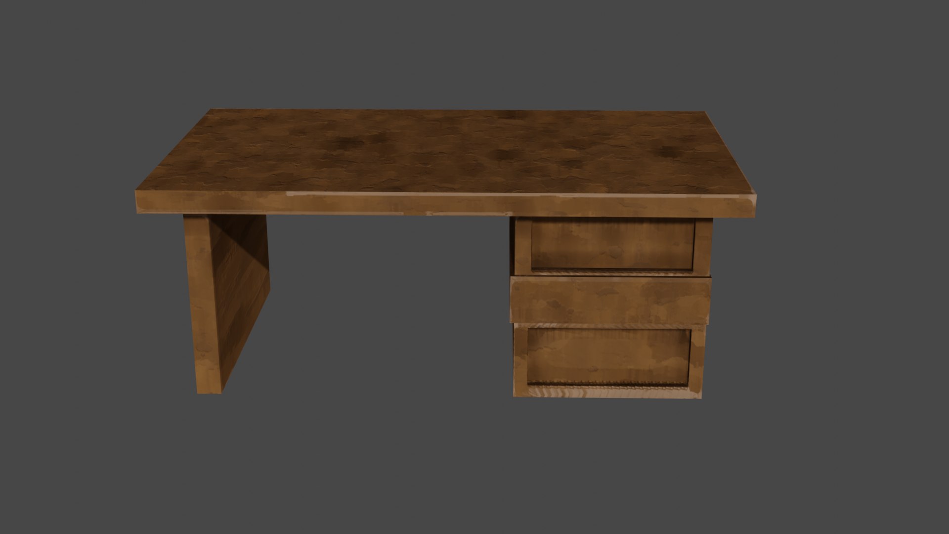 3D Stylized Desk - TurboSquid 2021082