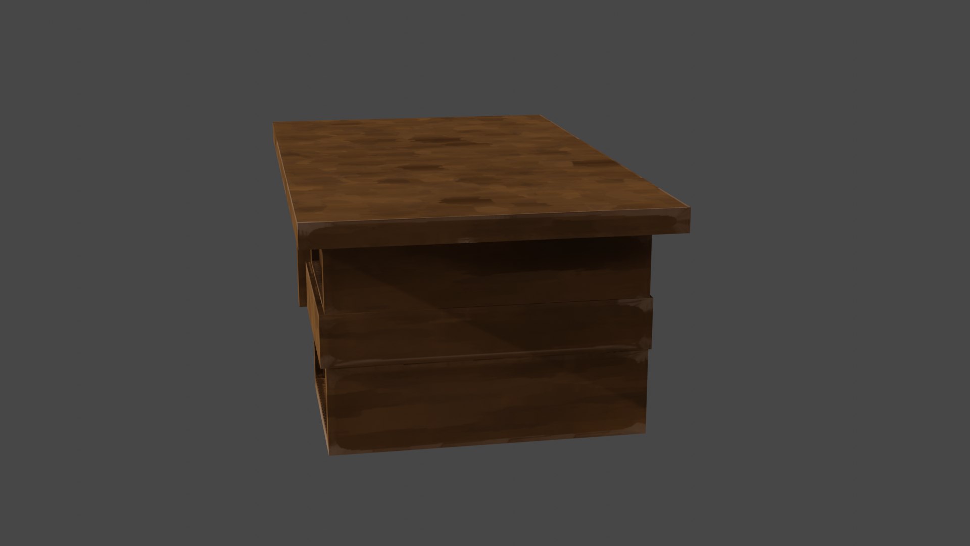 3D Stylized Desk - TurboSquid 2021082