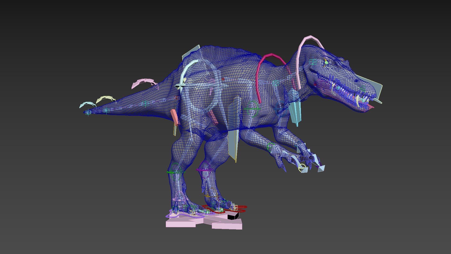 3D Suchomimus Tenerensis - 8K Animated - TurboSquid 2005793