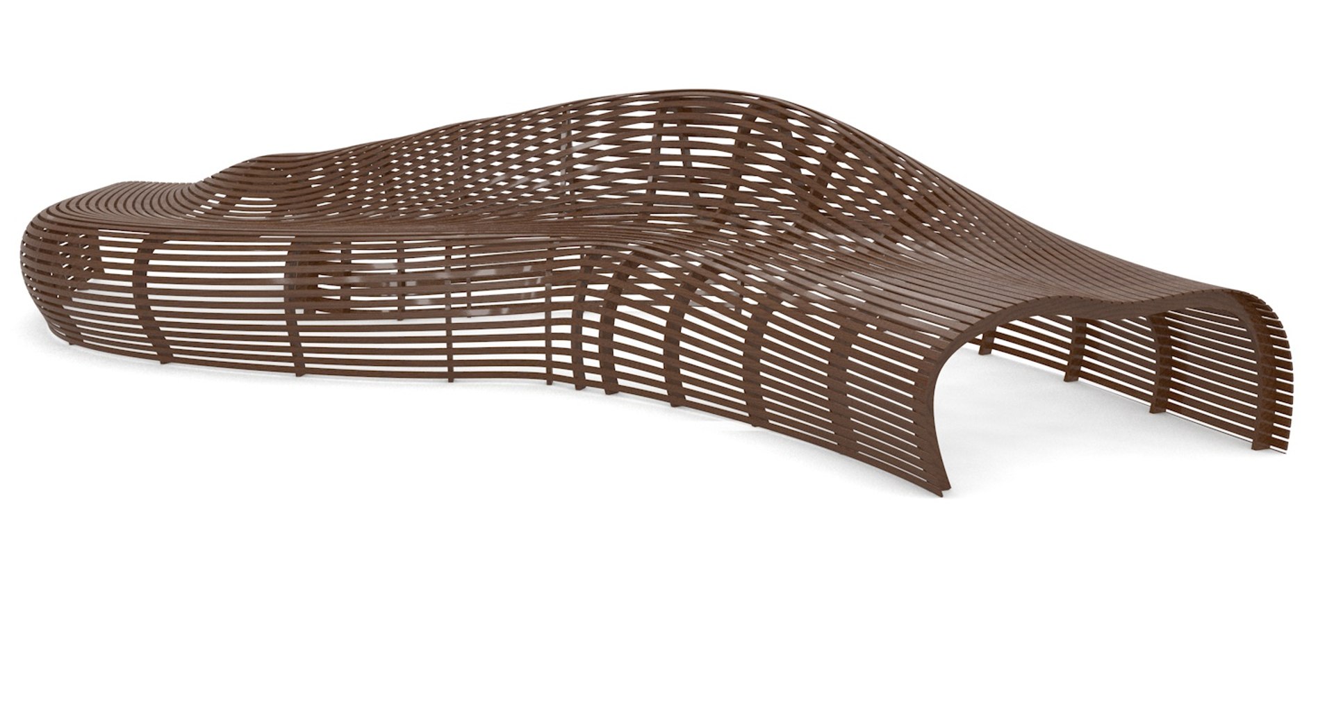 Small abstract bench parametric model - TurboSquid 1414548