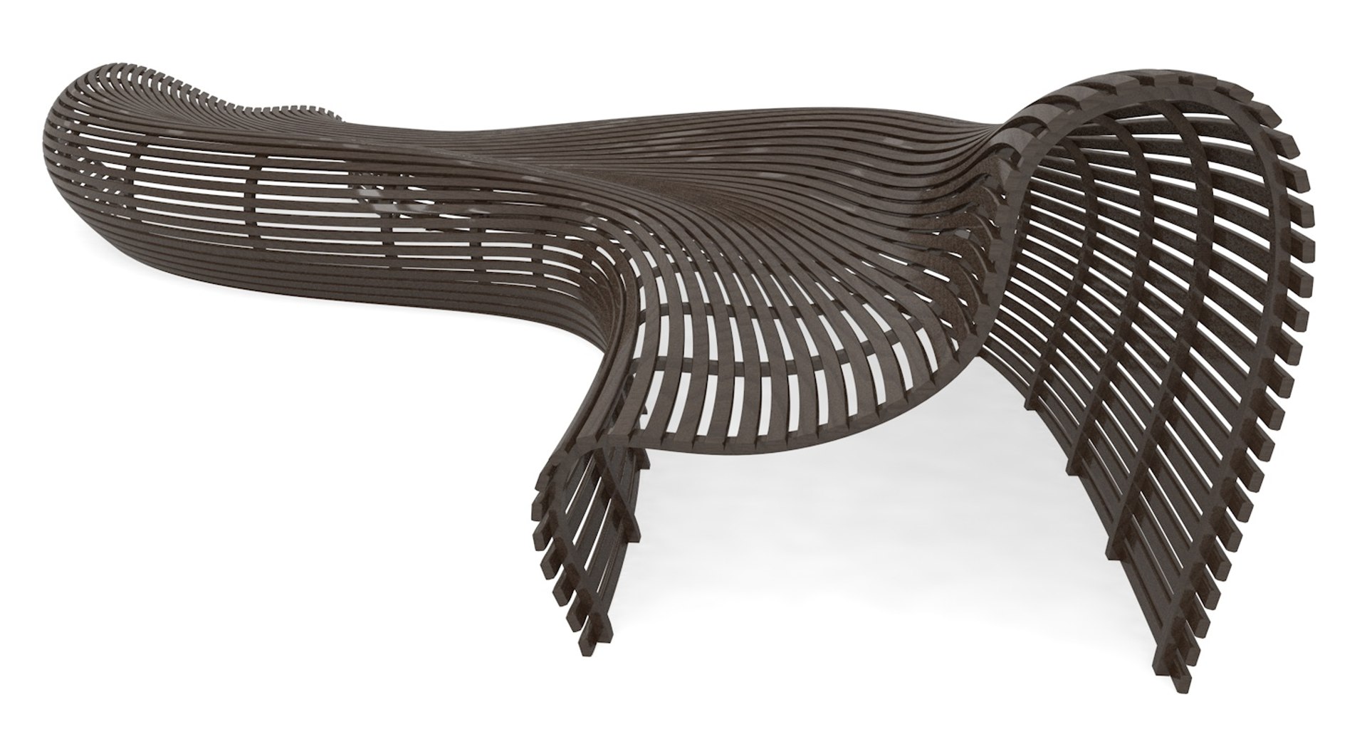 Small abstract bench parametric model - TurboSquid 1414548
