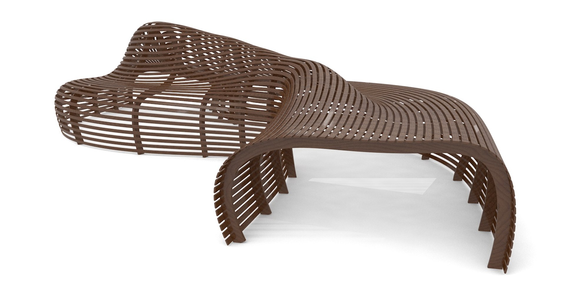 Small abstract bench parametric model - TurboSquid 1414548