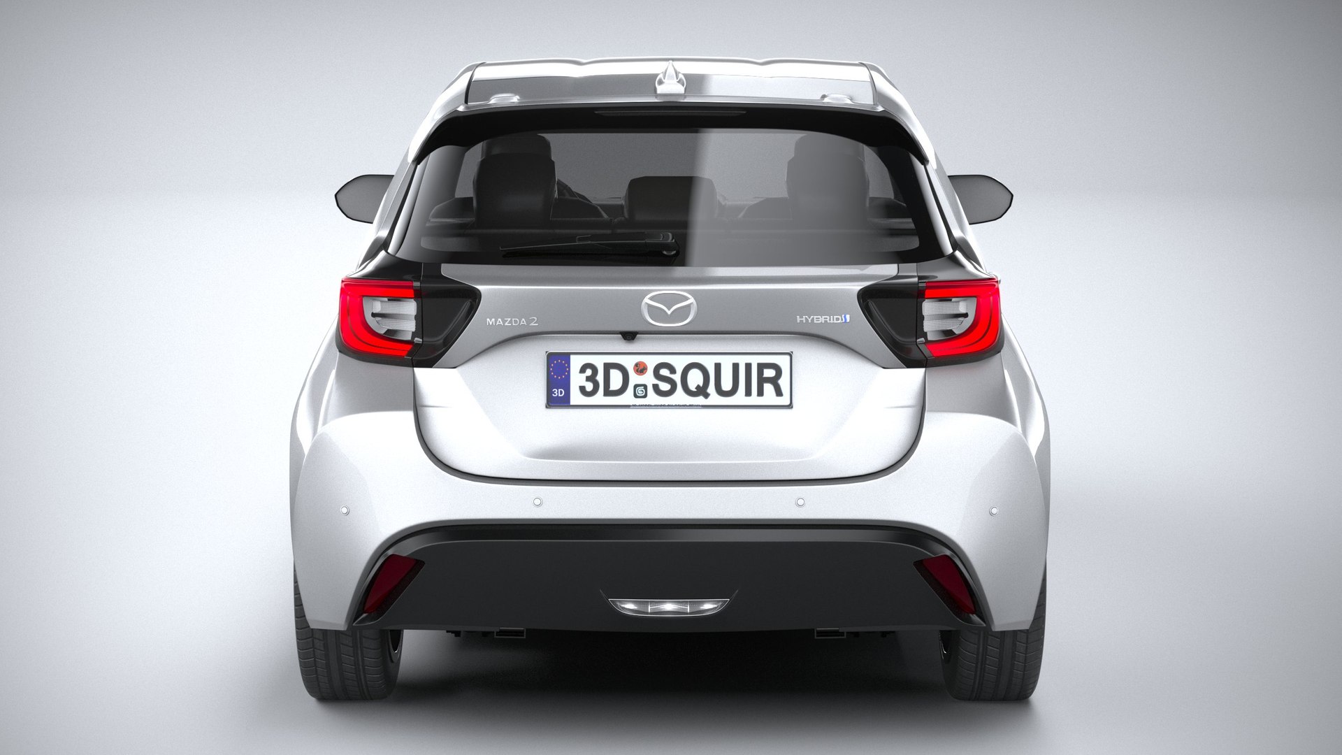 3D Mazda 2 Hybrid 2024 - TurboSquid 2137061