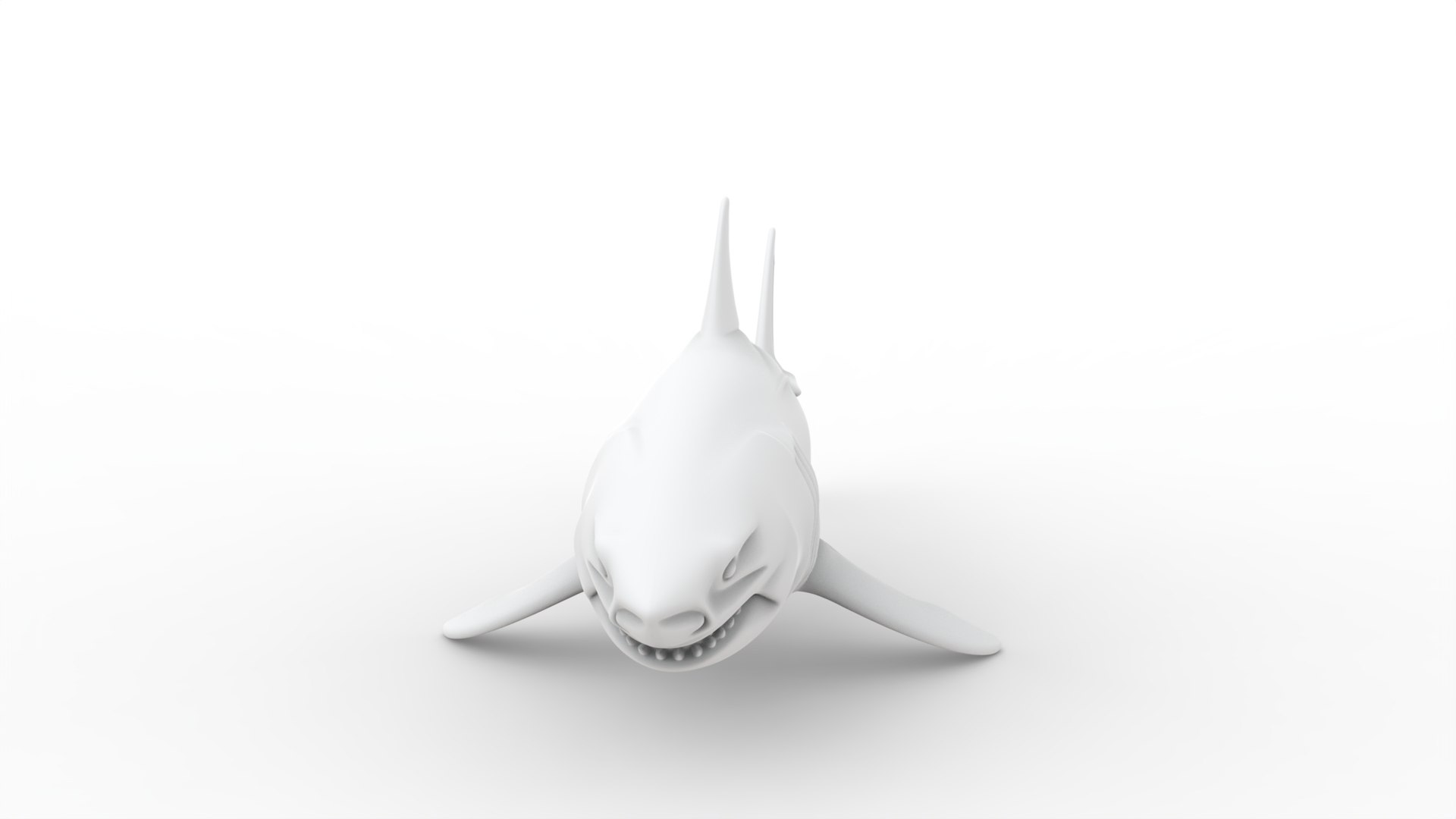 3D Great White Shark 3D Print Model Model - TurboSquid 2432834