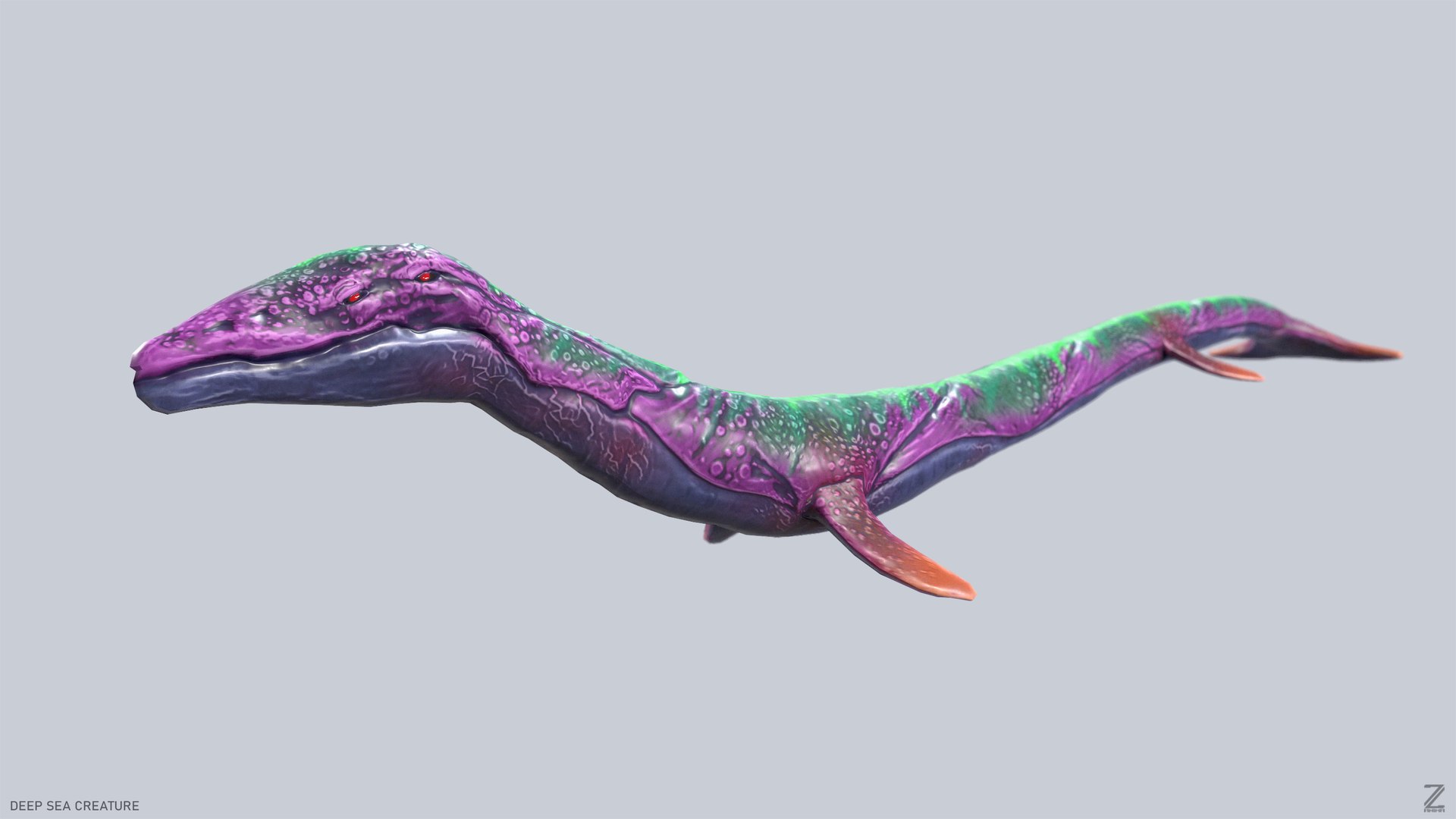 Deep Sea Creature 3D Model - TurboSquid 2297954