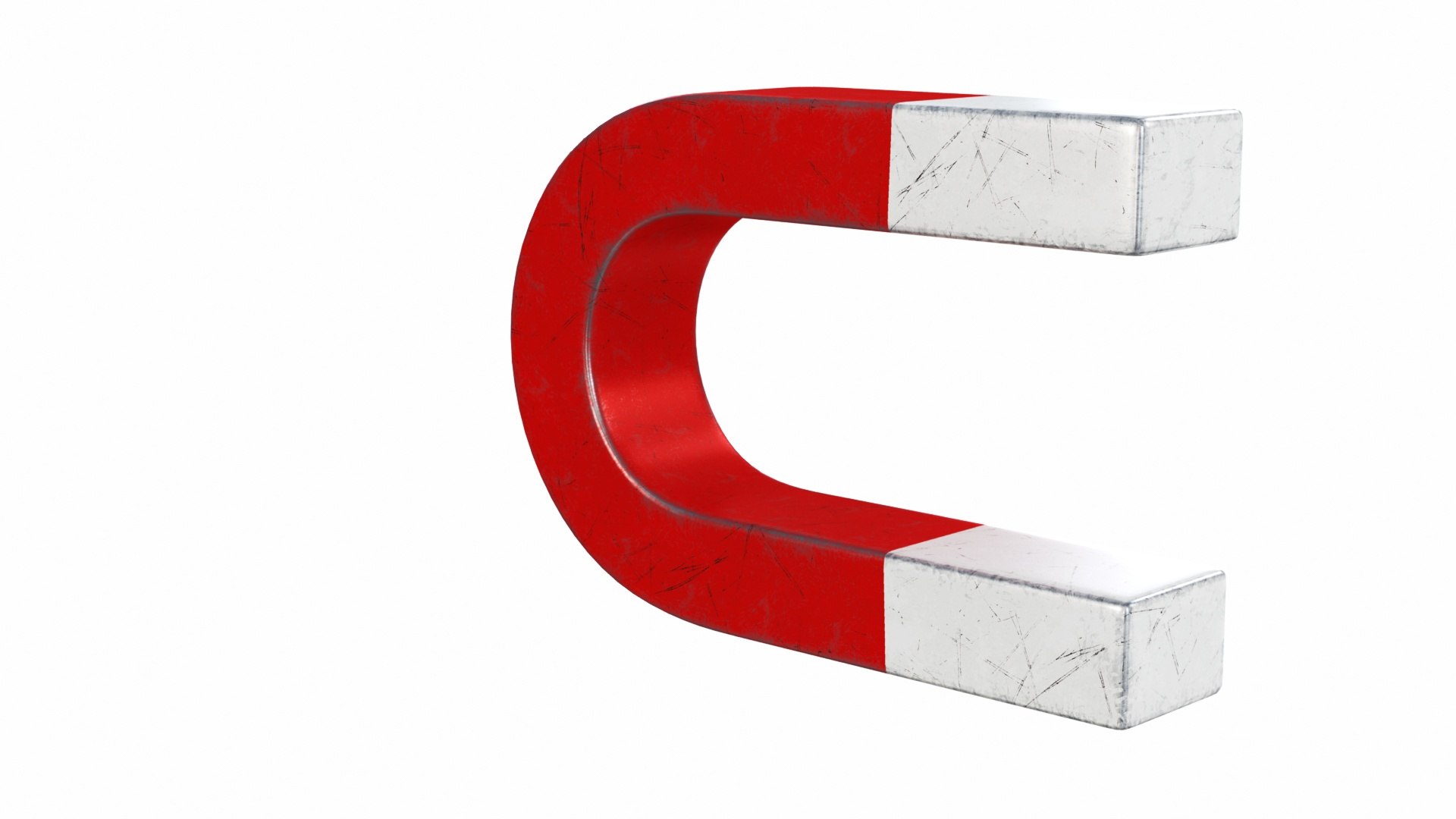 3D Magnet Red - TurboSquid 2005043