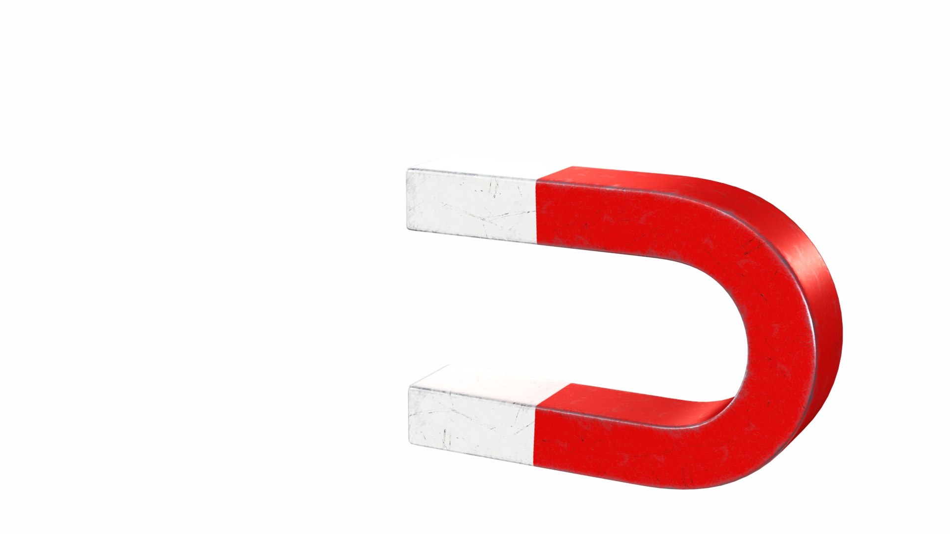 3D Magnet Red - TurboSquid 2005043