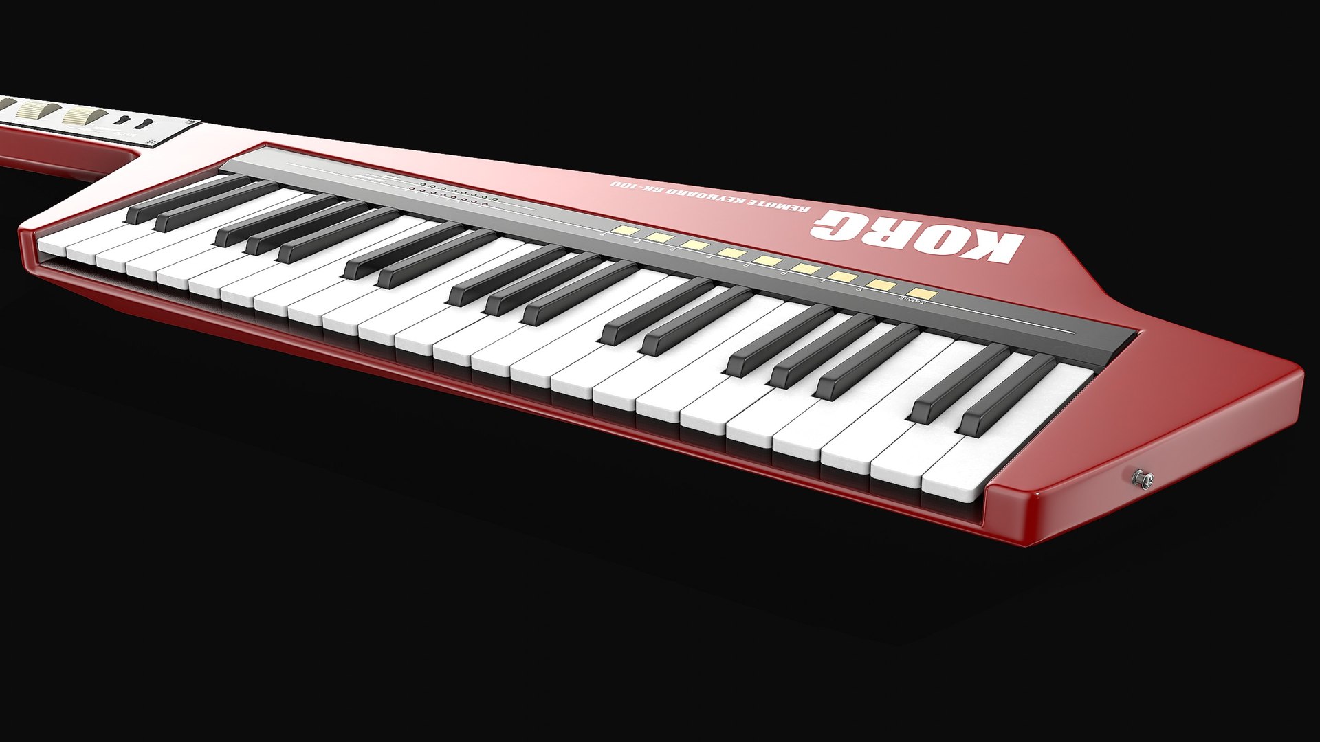 Korg RK-100 Keytar Synthesizer 3D Model - TurboSquid 2233957