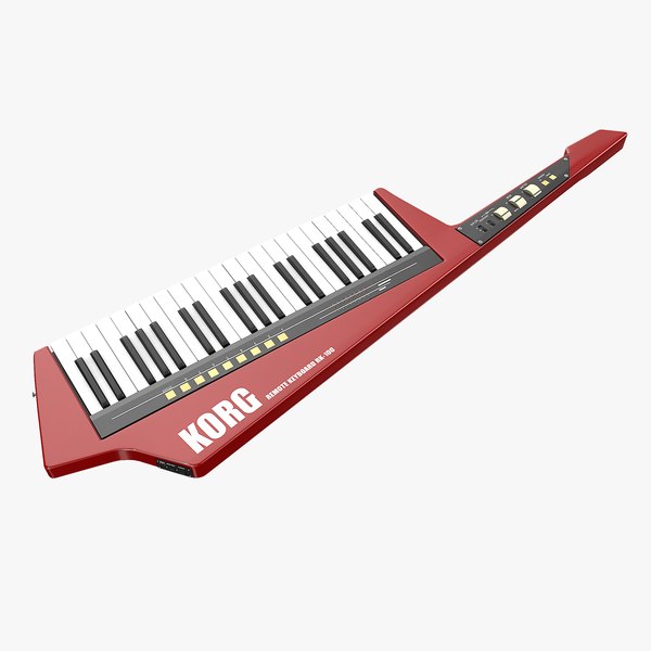 modelo 3d Sintetizador Keytar Korg RK-100 - TurboSquid 2233957