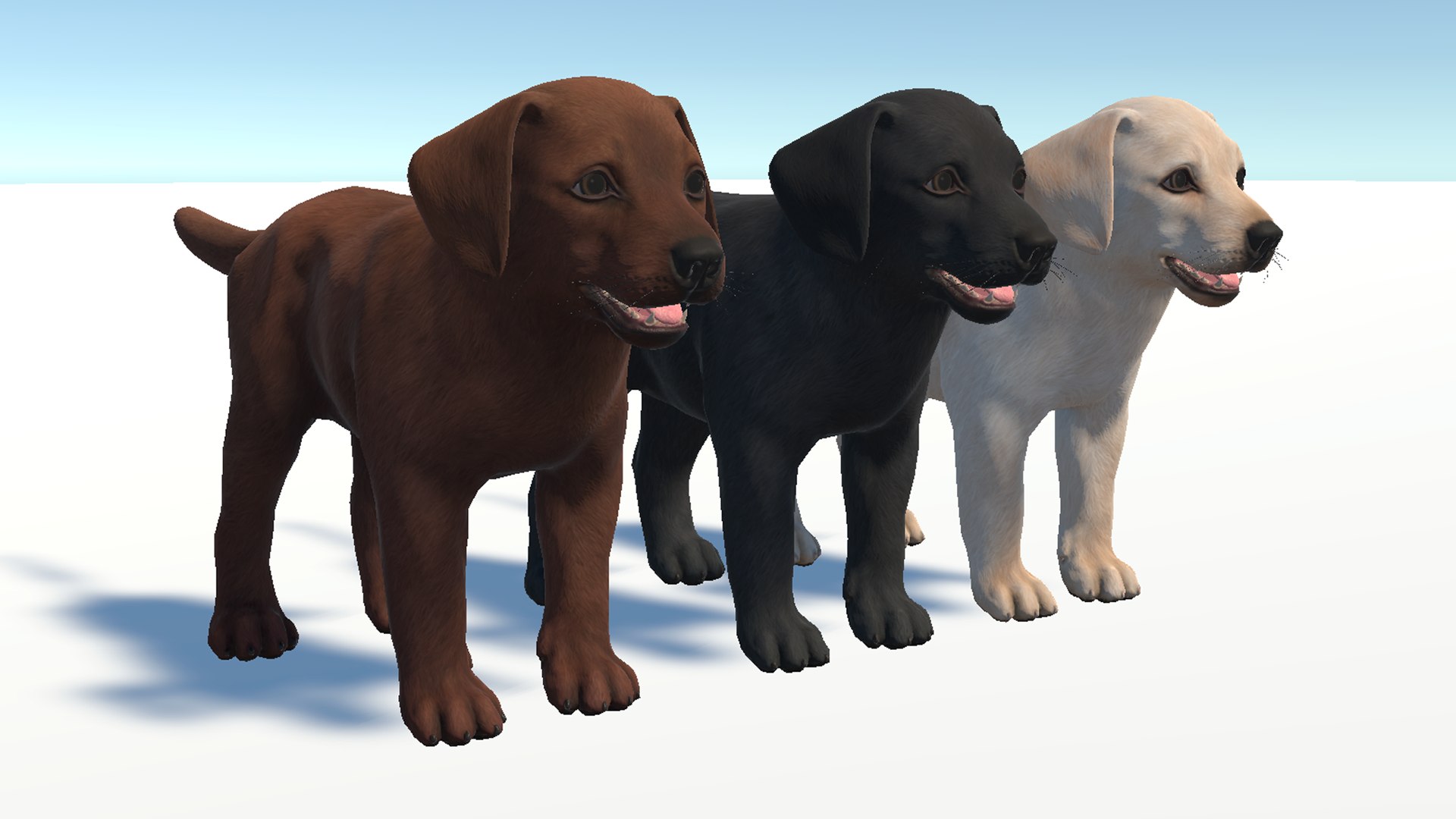 Puppy - Labrador Model - TurboSquid 2070753