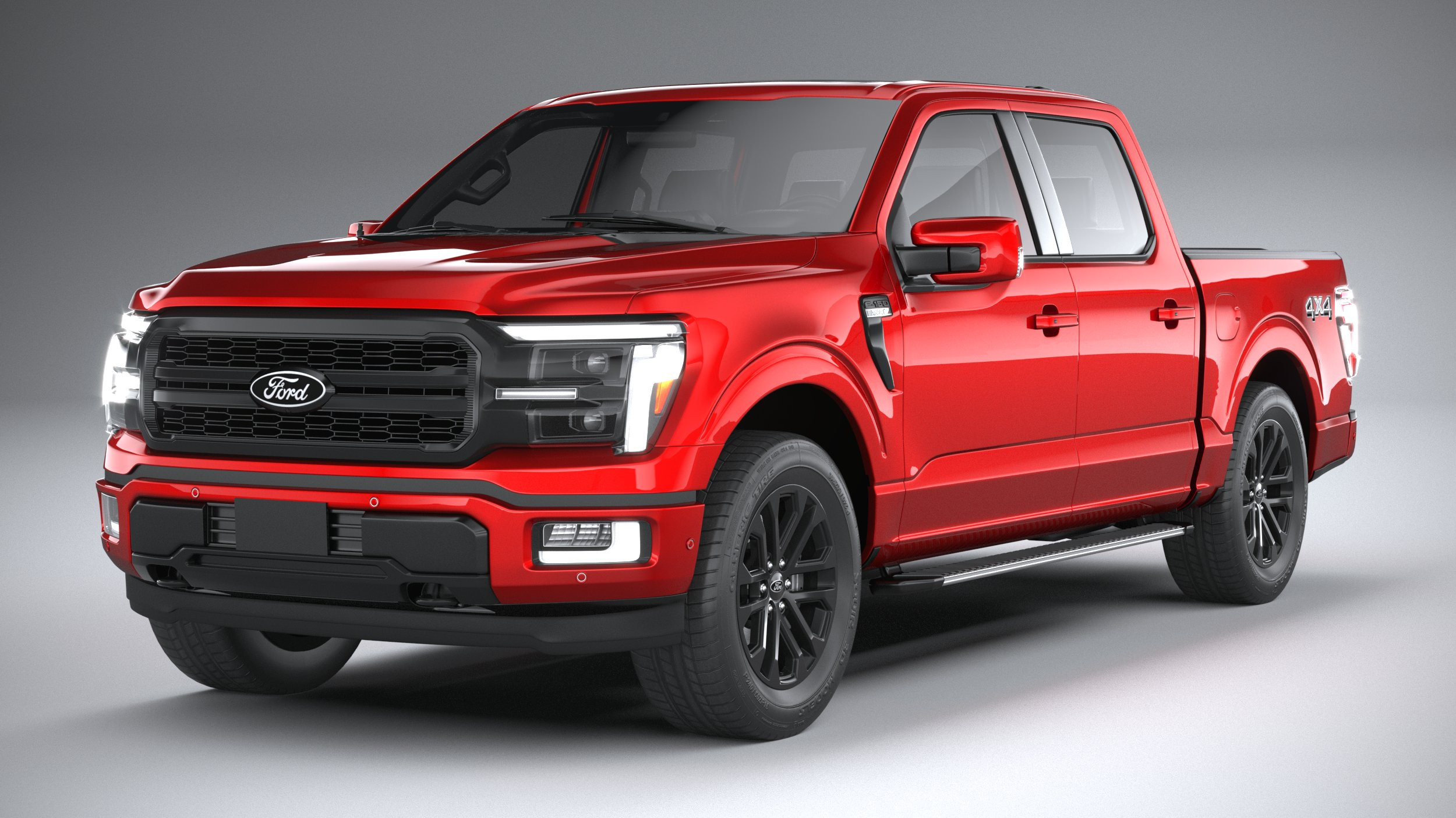 modelo 3d Ford F-150 Regular 2024 - TurboSquid 2179288