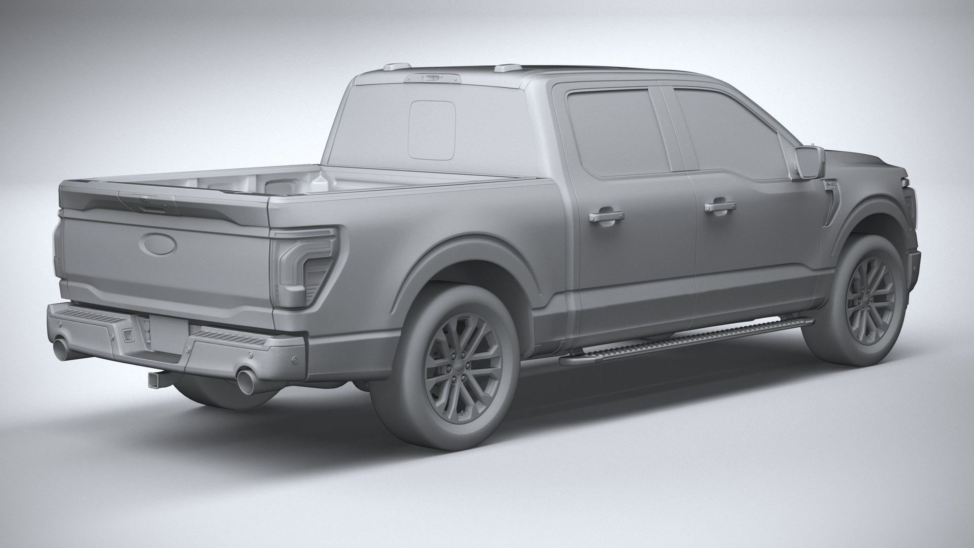 3D Ford F-150 Regular 2024 Model - TurboSquid 2179288