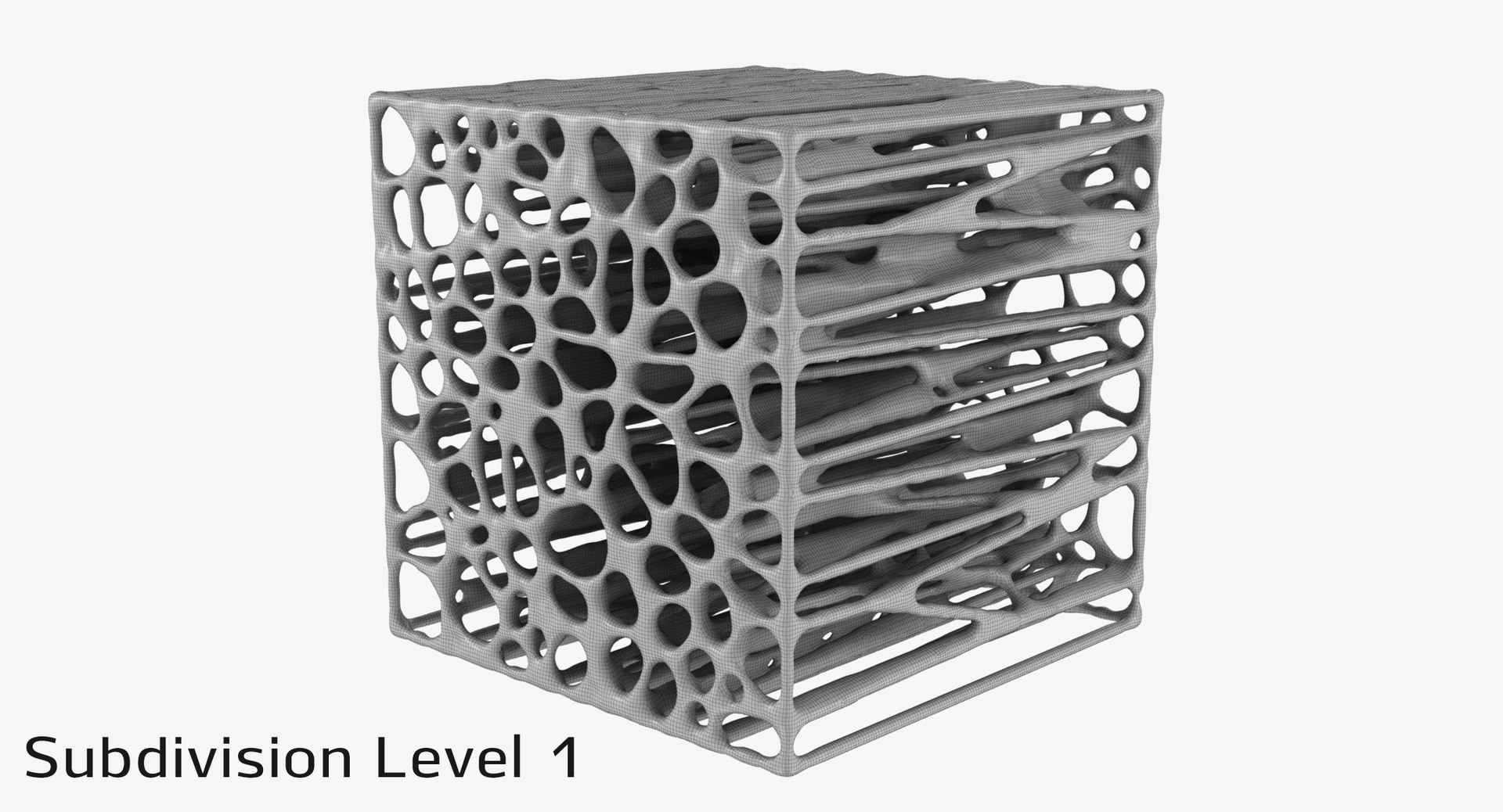 3D Cube Bone Matrix - TurboSquid 2365238