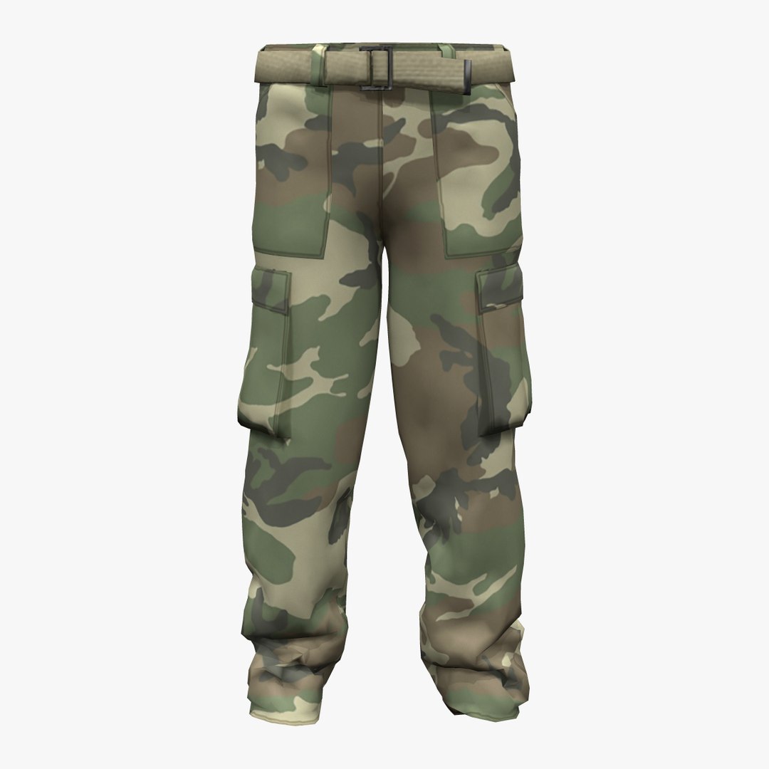 Men Cargo Pants model - TurboSquid 1924723