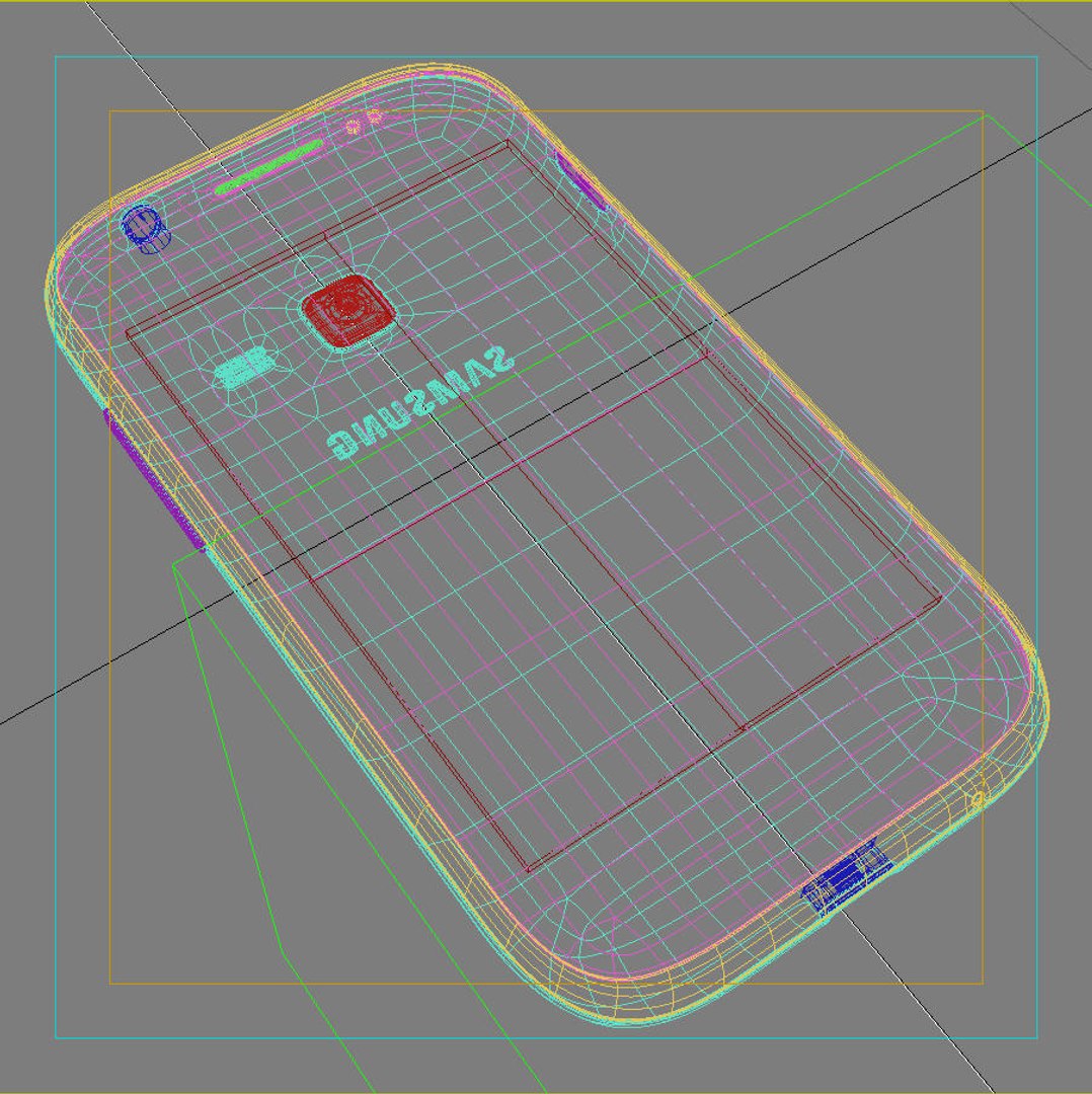 C4d Samsung Galaxy Discover Cellphone