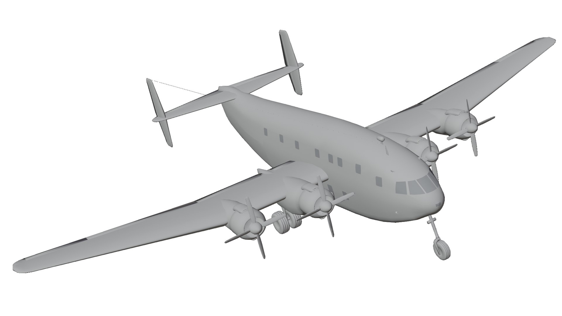 modelo 3d Breguet Br 761 - TurboSquid 2227701