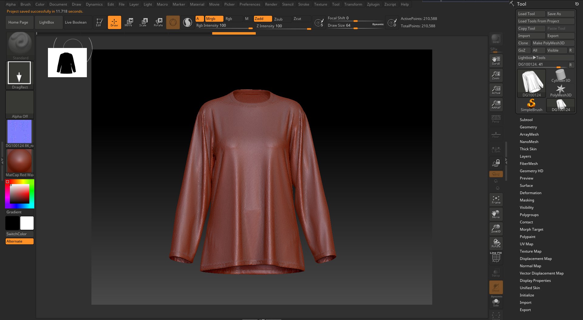 Solid Simple oversized Tee long T Shirt Women 3D model - TurboSquid 1999131