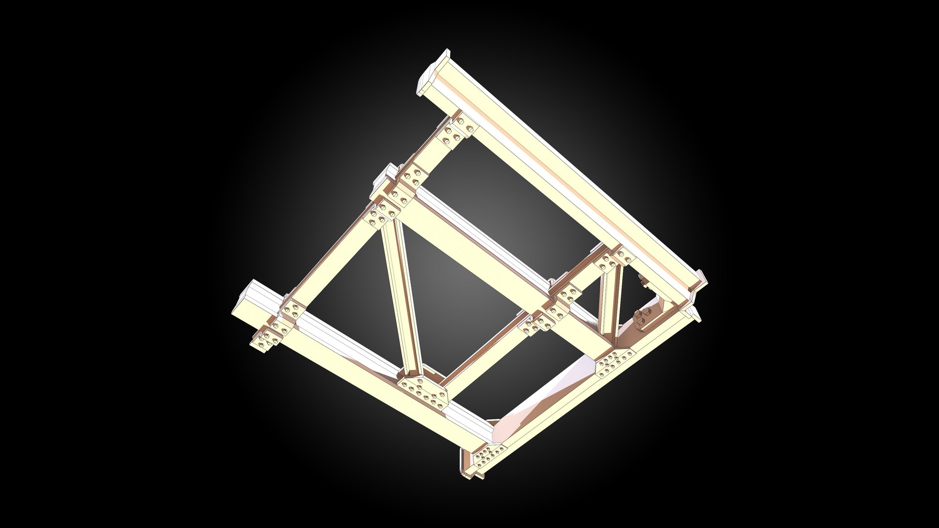3D Beams Module A - TurboSquid 1808083