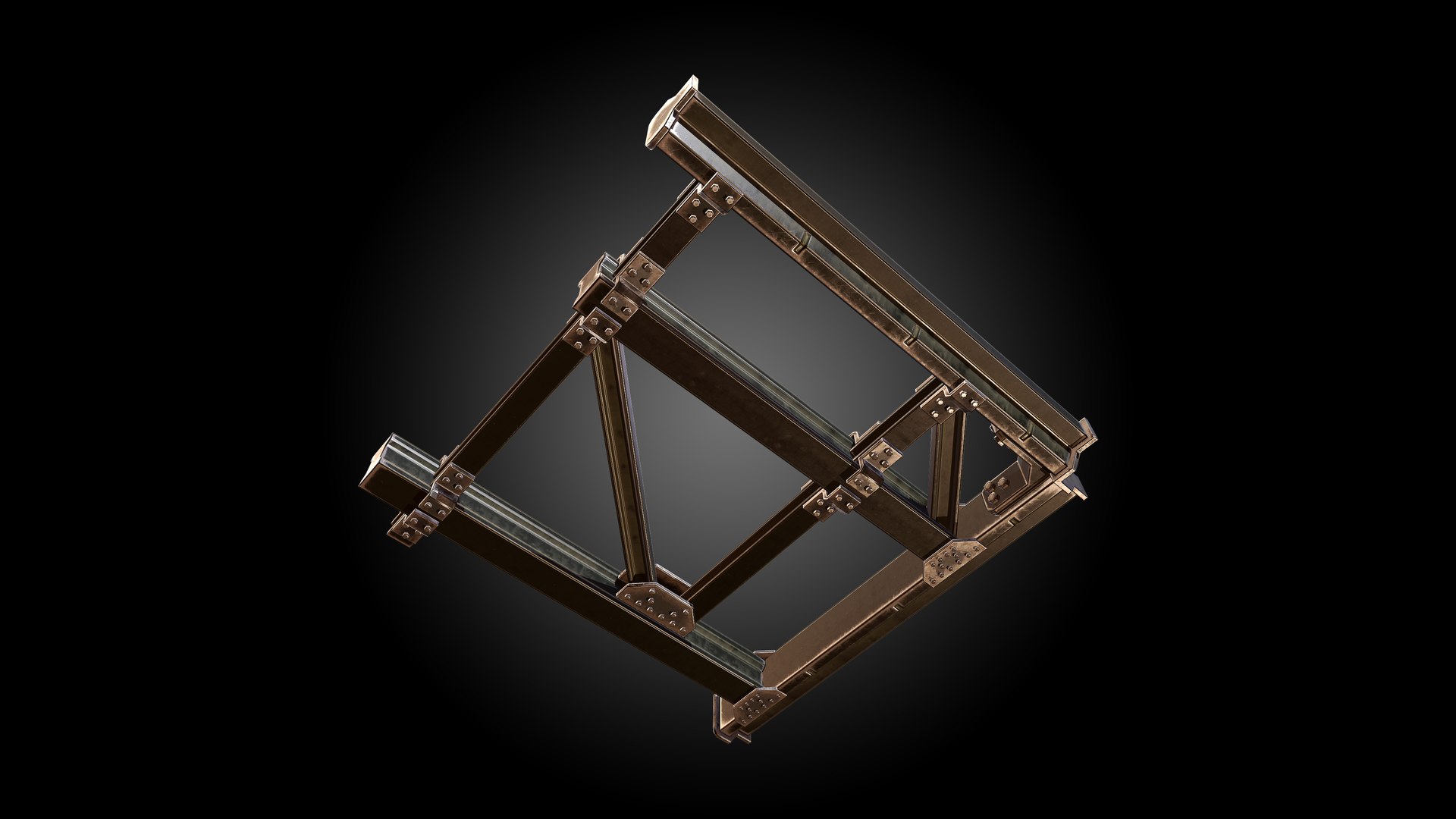 3D Beams Module A - TurboSquid 1808083