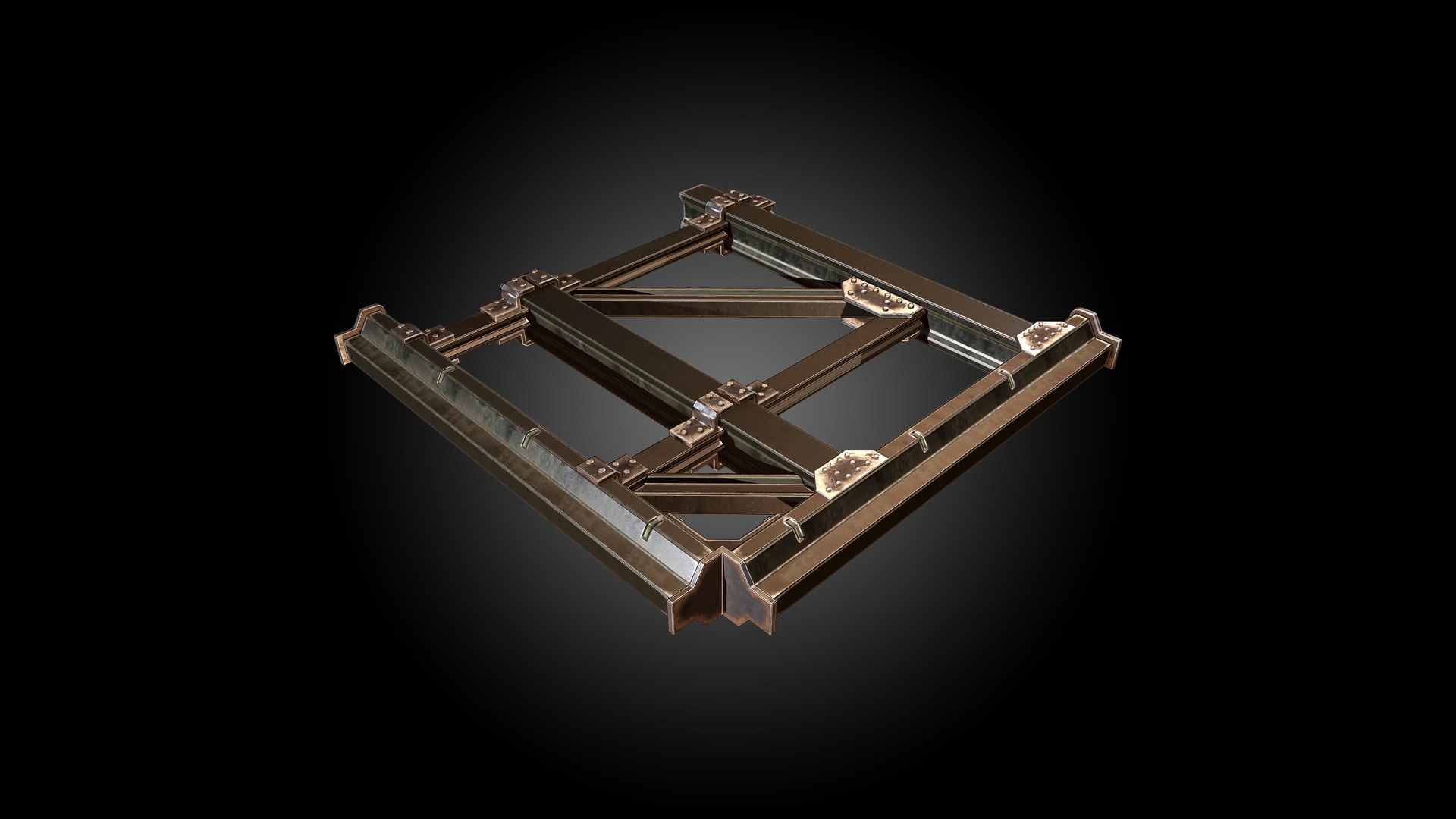 3D Beams Module A - TurboSquid 1808083